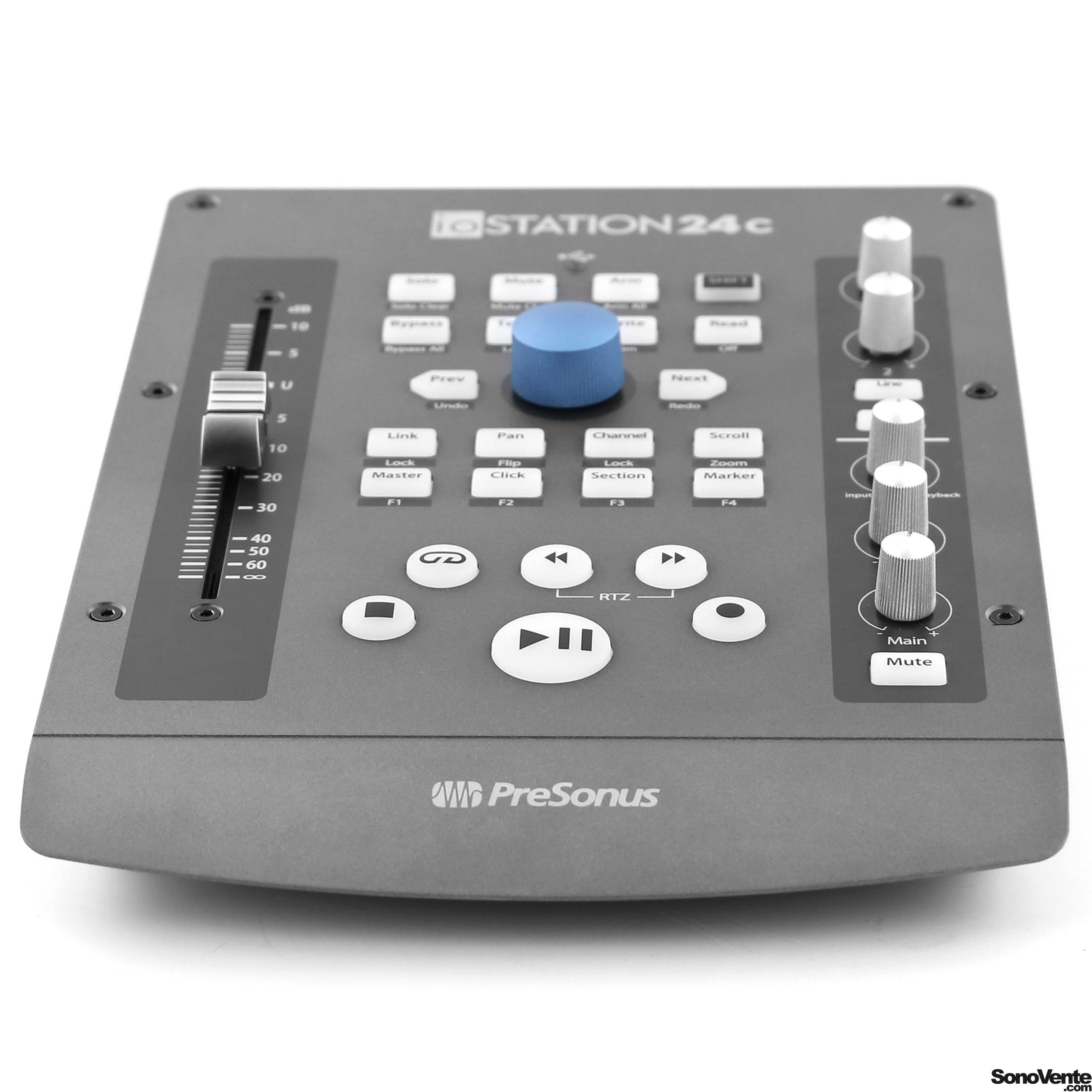 Presonus ioStation 24c - Surface de contrôle SonoVente.com