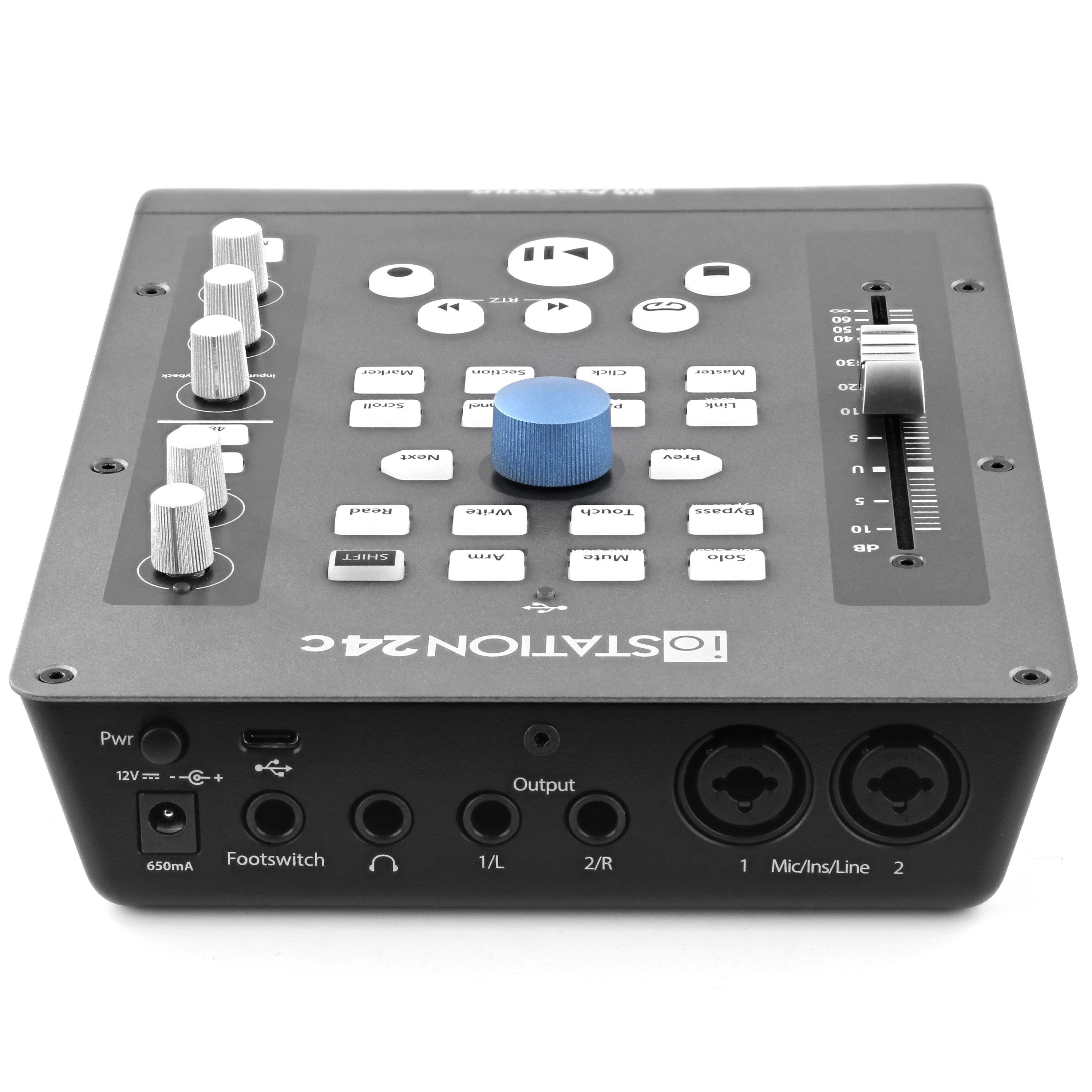 Presonus ioStation 24c - Surface de contrôle SonoVente.com