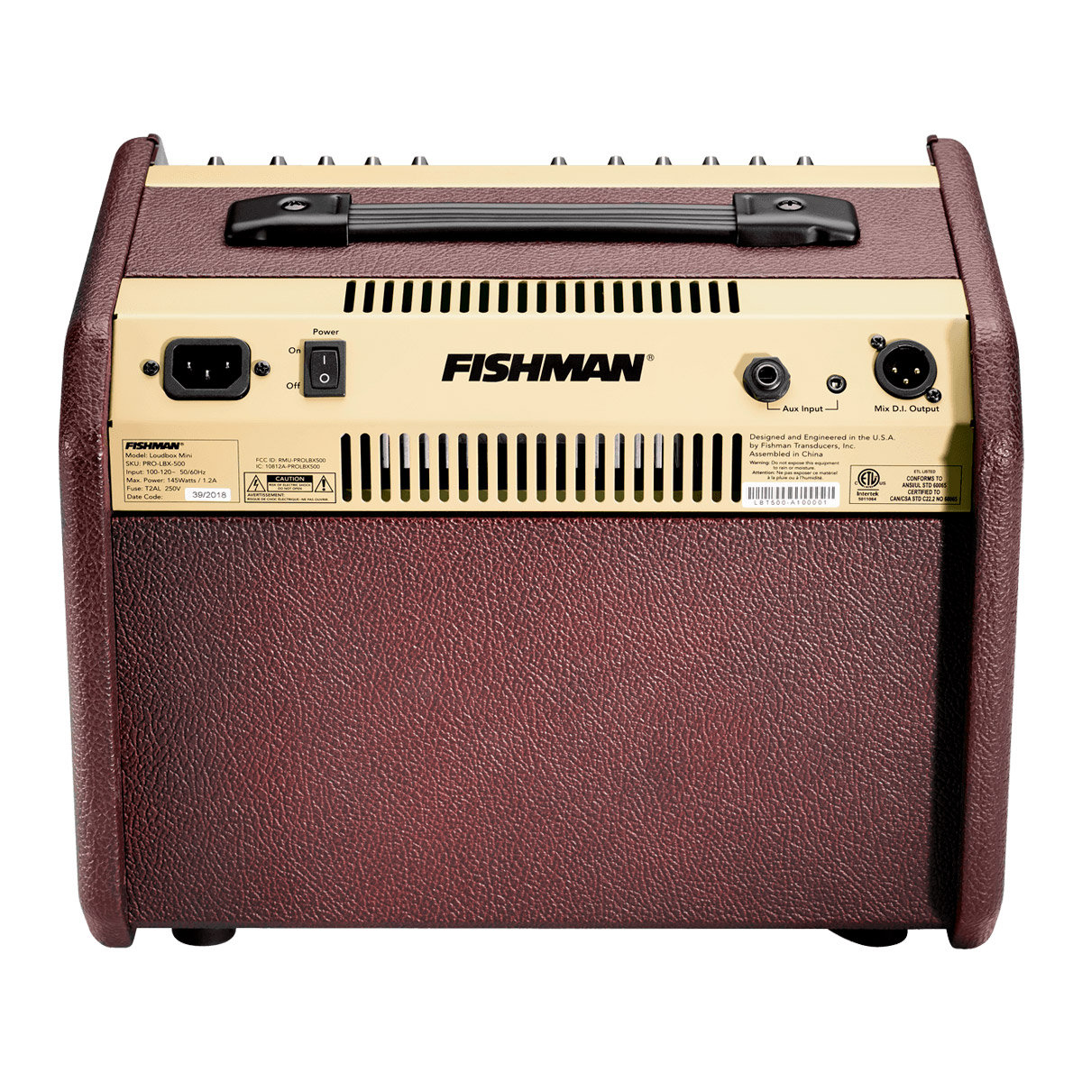 Fishman Loudbox Mini bluetooth - Ampli guitare acoustique SonoVente.com