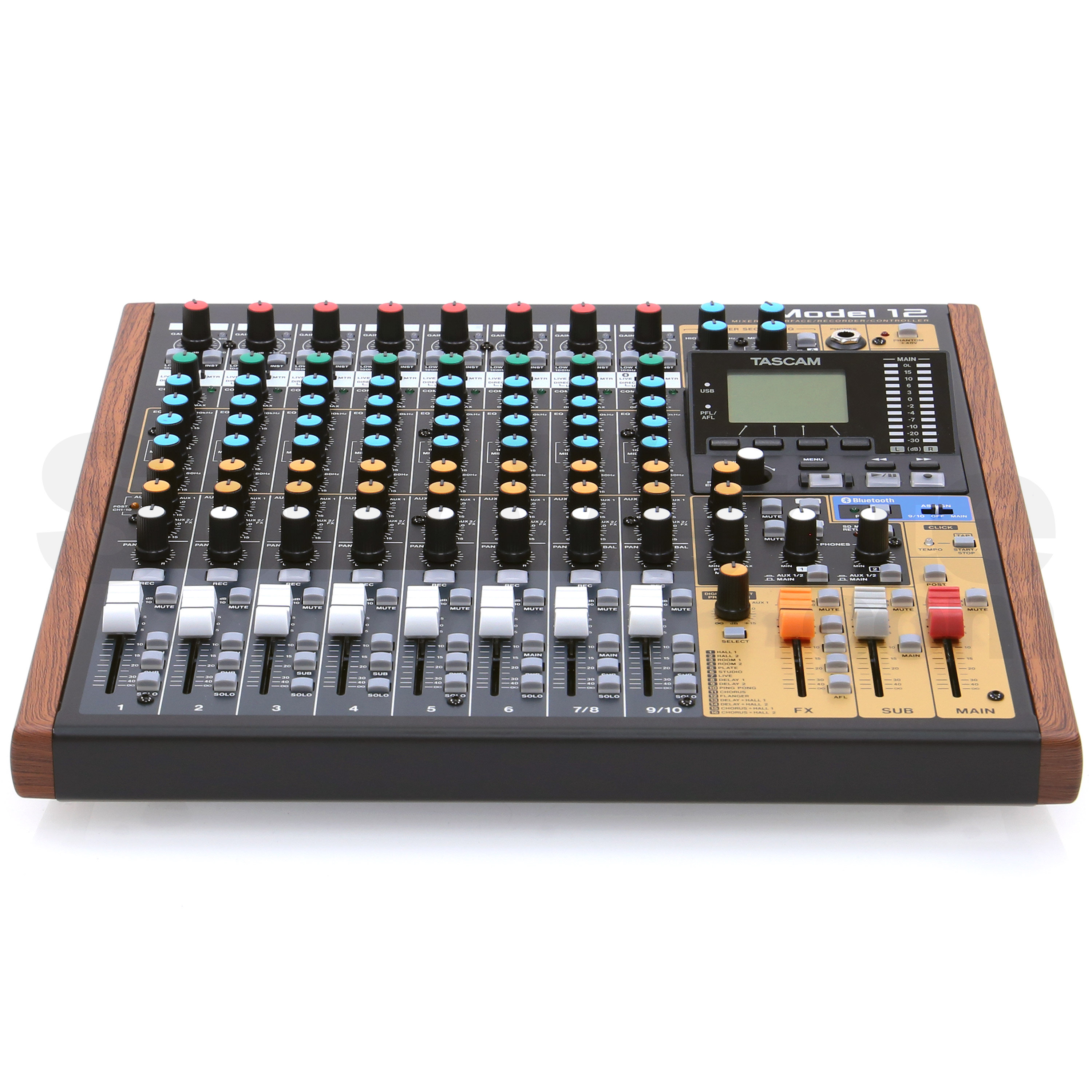 Tascam Model 12 : Console de Mixage Analogique Tascam - SonoVente.com