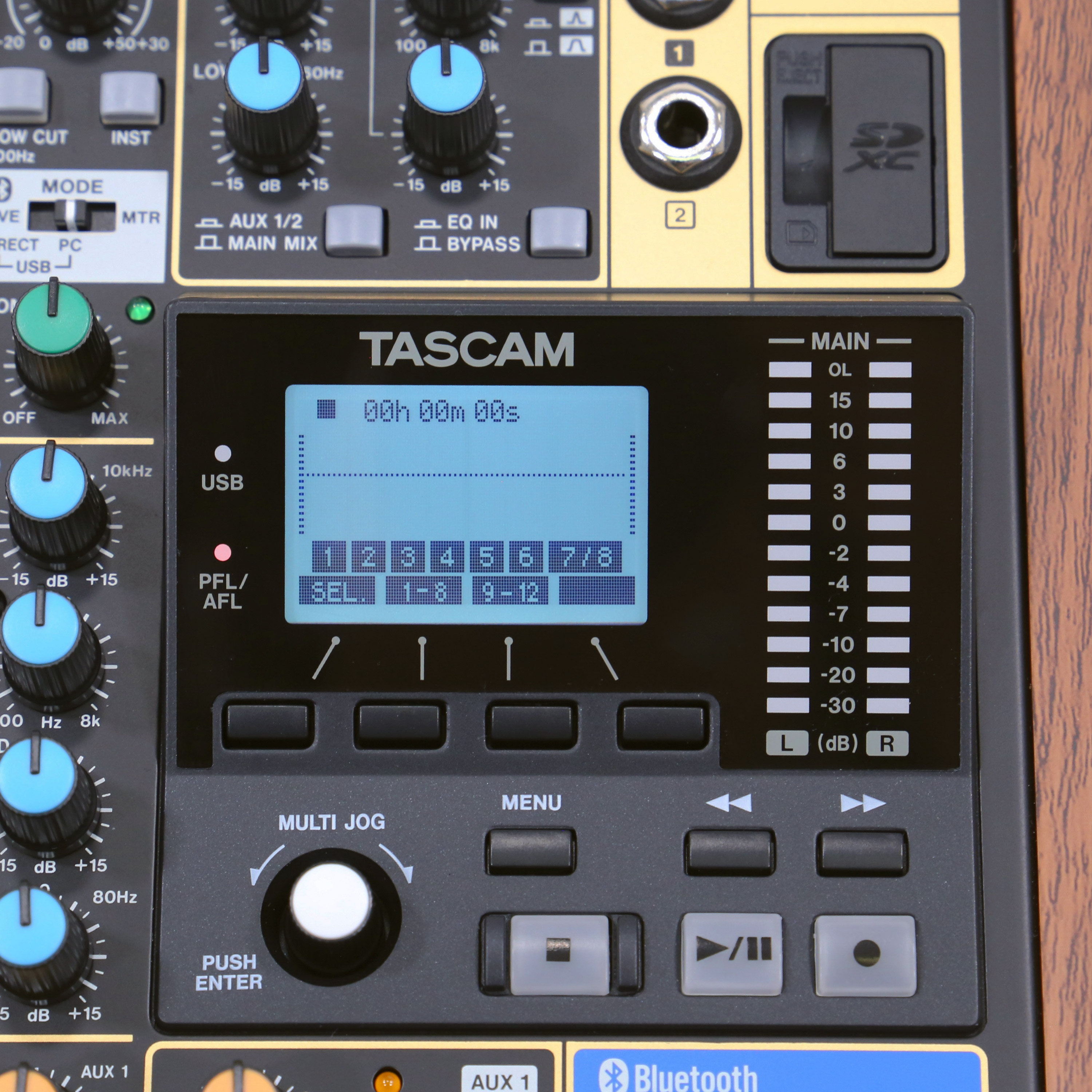 Tascam Model 12 : Console de Mixage Analogique Tascam - SonoVente.com