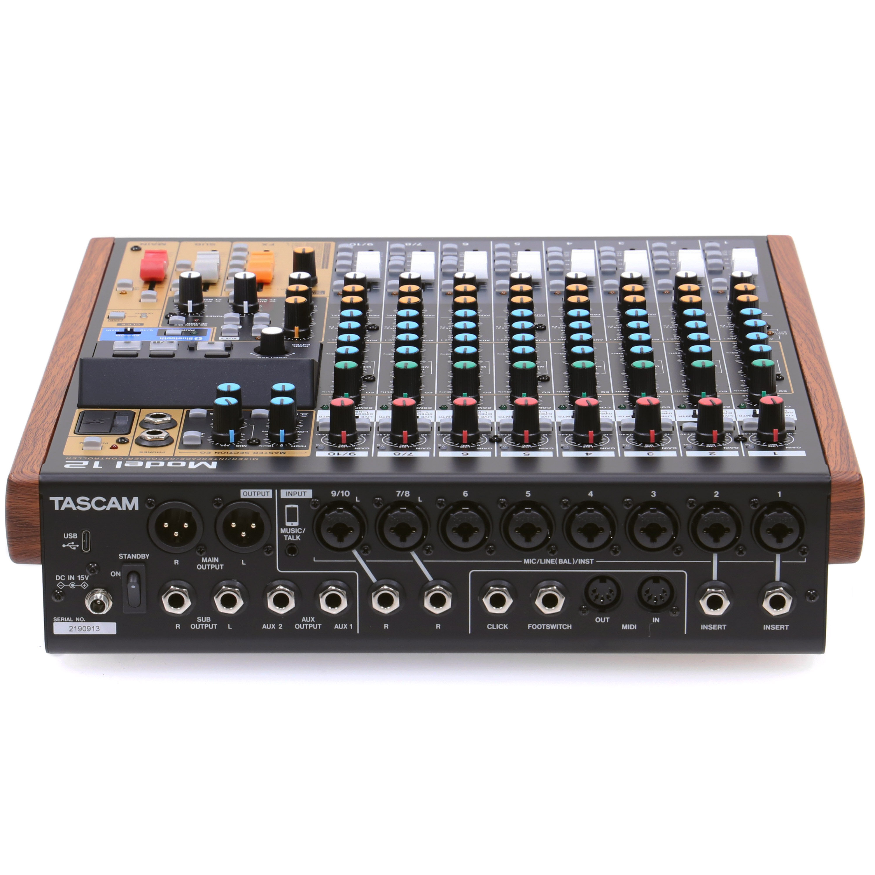 Tascam Model 12 : Console de Mixage Analogique Tascam - SonoVente.com