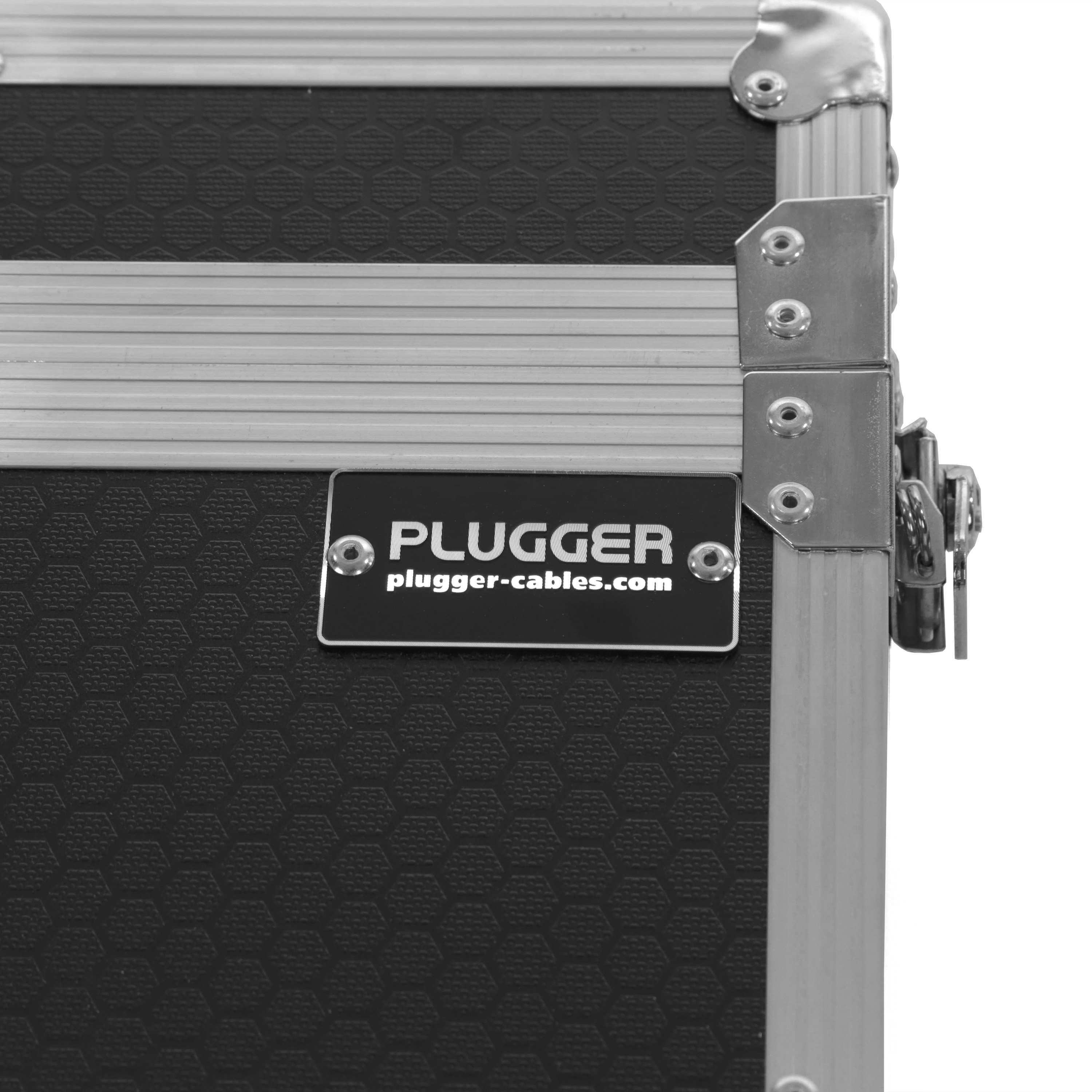 Plugger Case Flight case Rack 1U short - Flight 19 SonoVente.com