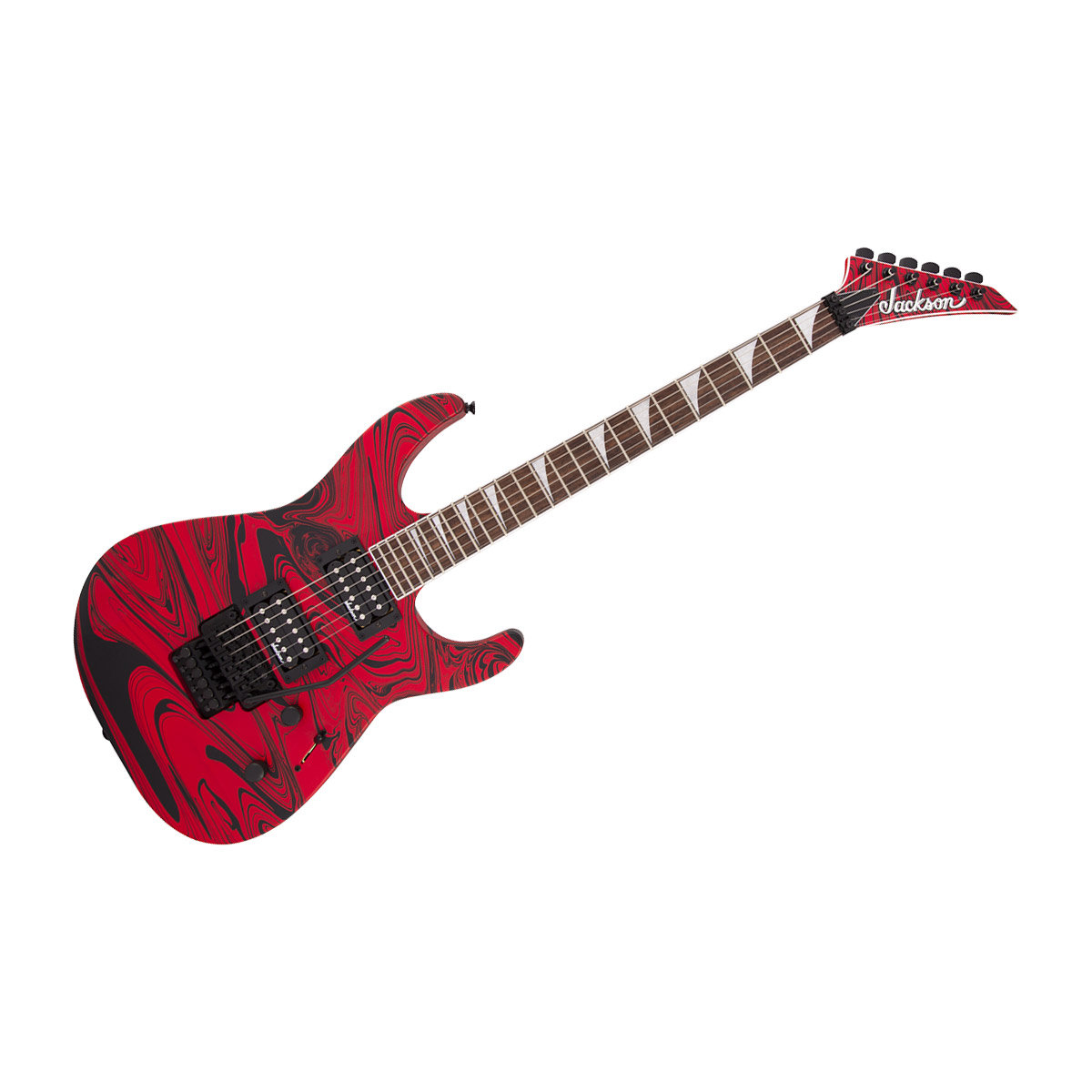 Jackson X Series Soloist SLX DX Swirl Satin Red Swirl - Guitare métal ...