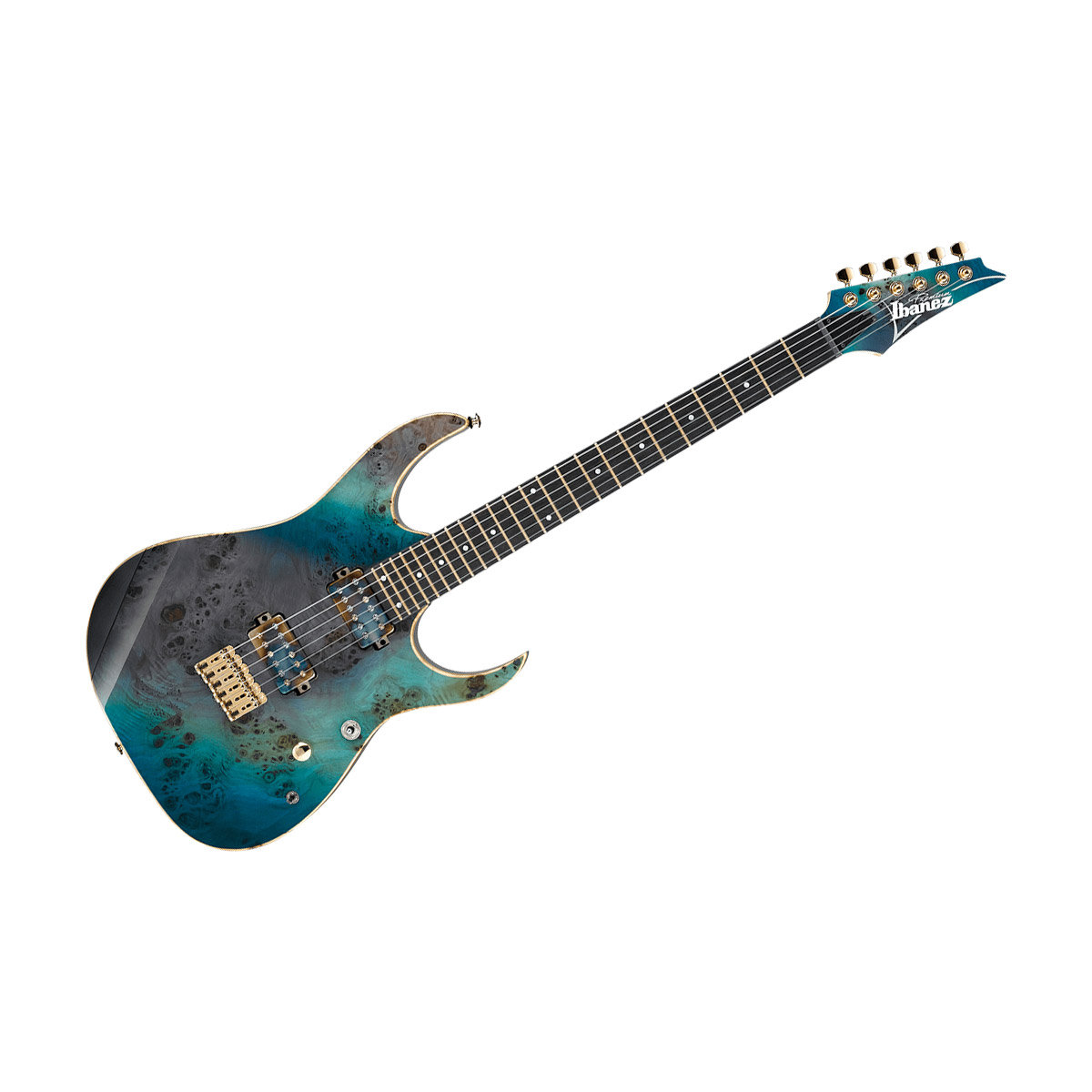 Ibanez RG6PPBFX TSR Tropical Seafloor - Guitare Metal / Moderne ...