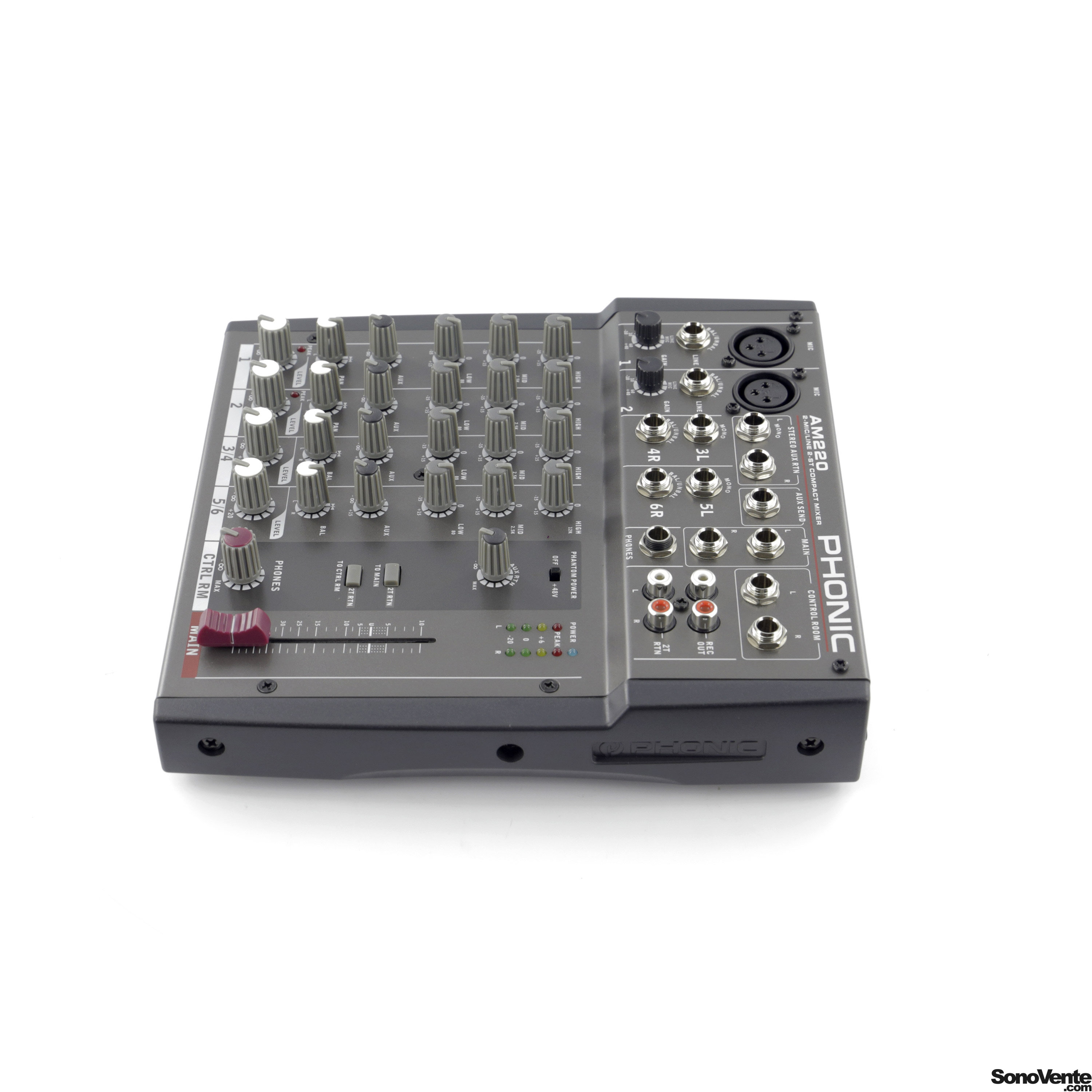 Phonic AM 220 - Console de mixage analogique SonoVente.com