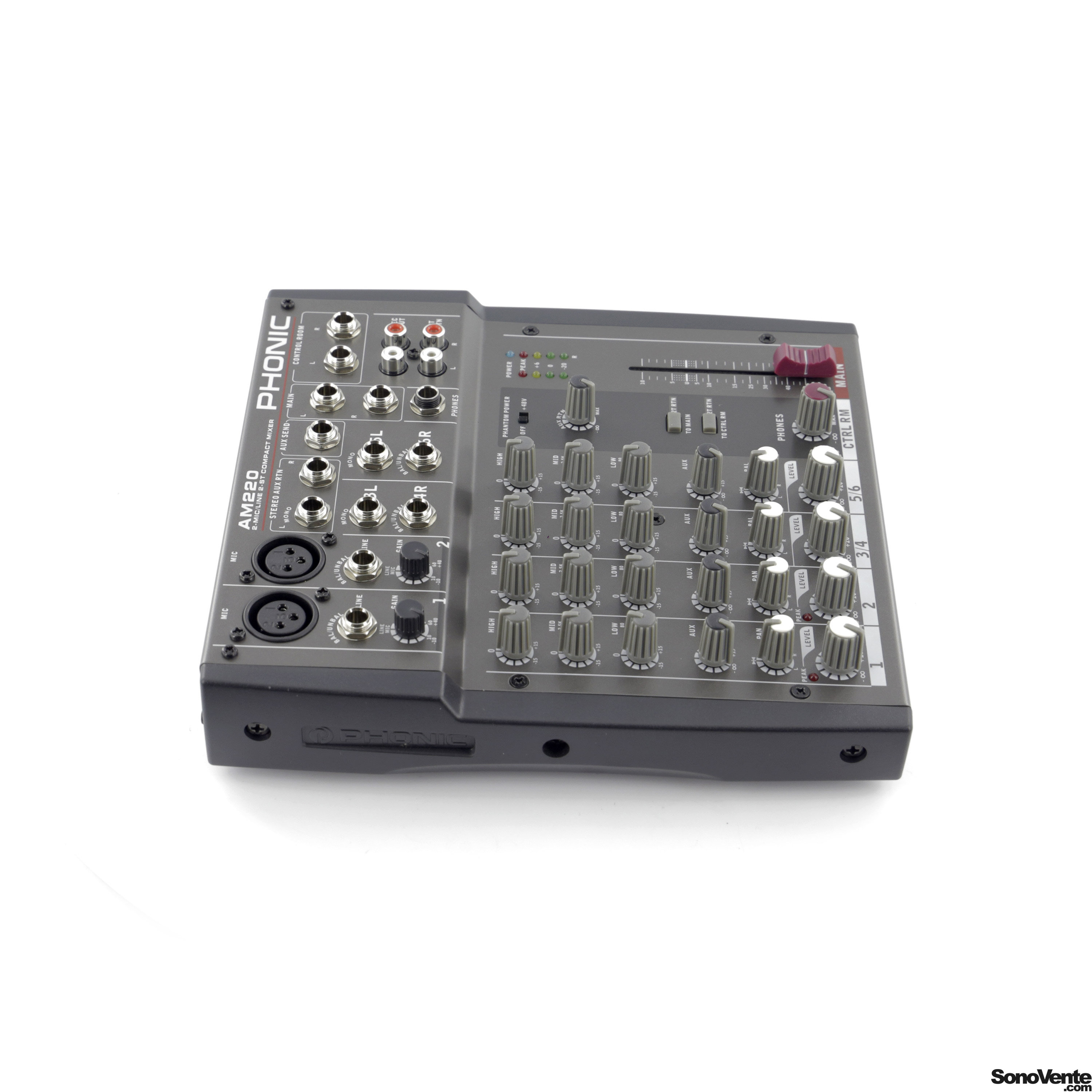 Phonic AM 220 - Console de mixage analogique SonoVente.com