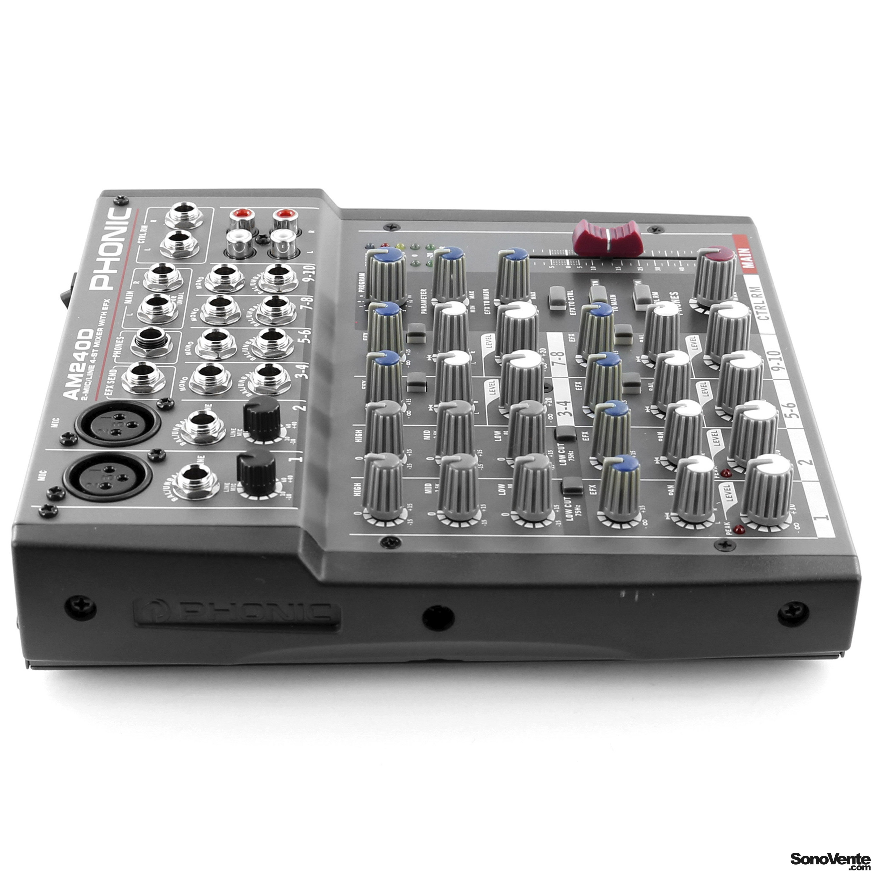 Phonic AM 240D - Console de mixage analogique SonoVente.com