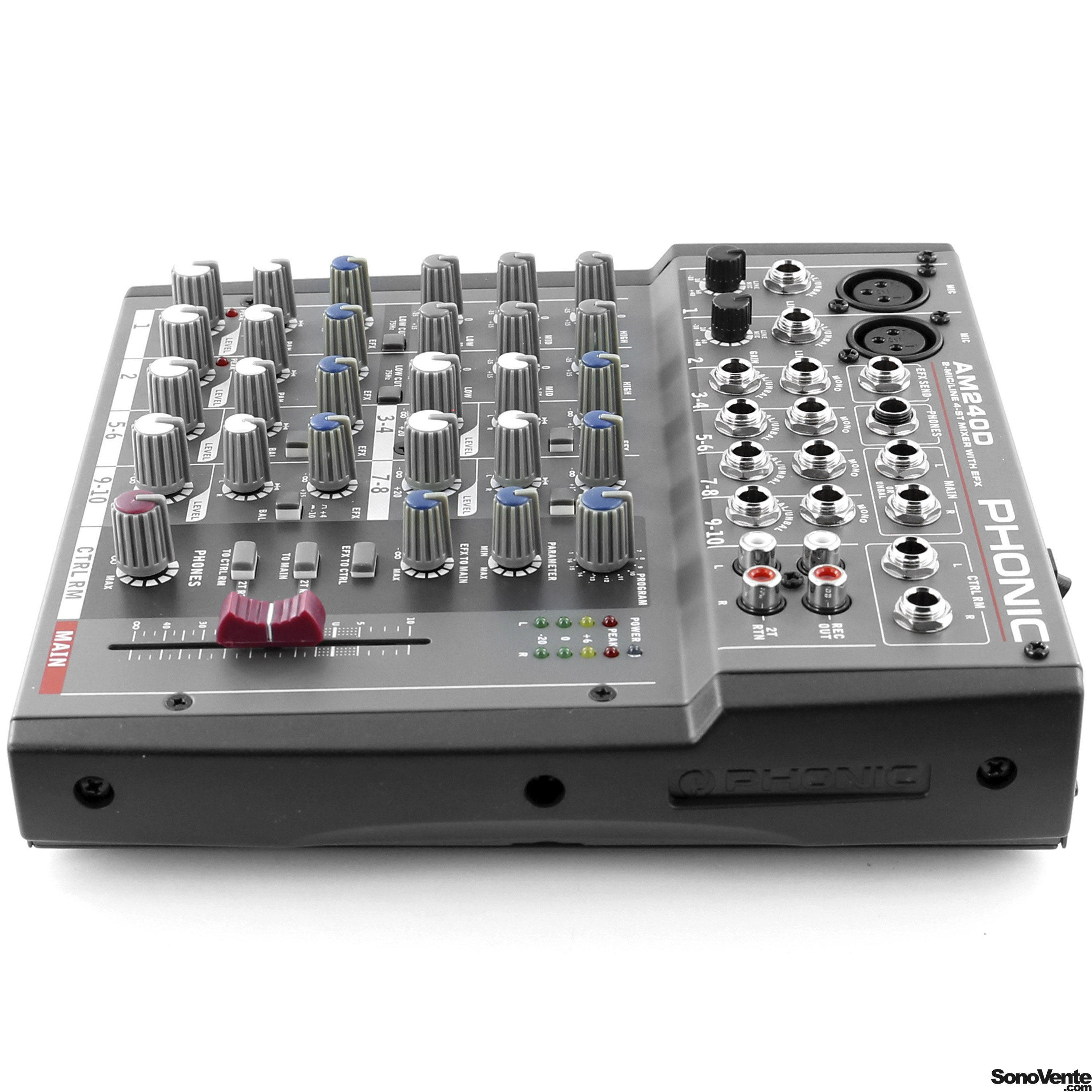 Phonic AM 240D - Console de mixage analogique SonoVente.com