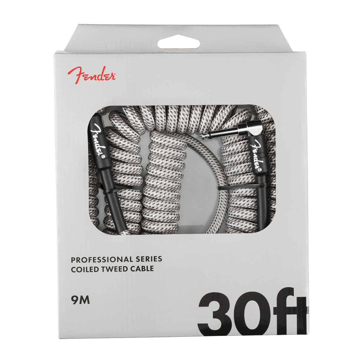Fender Professional Coil Cable 9M White Tweed - Câble Instrument ...