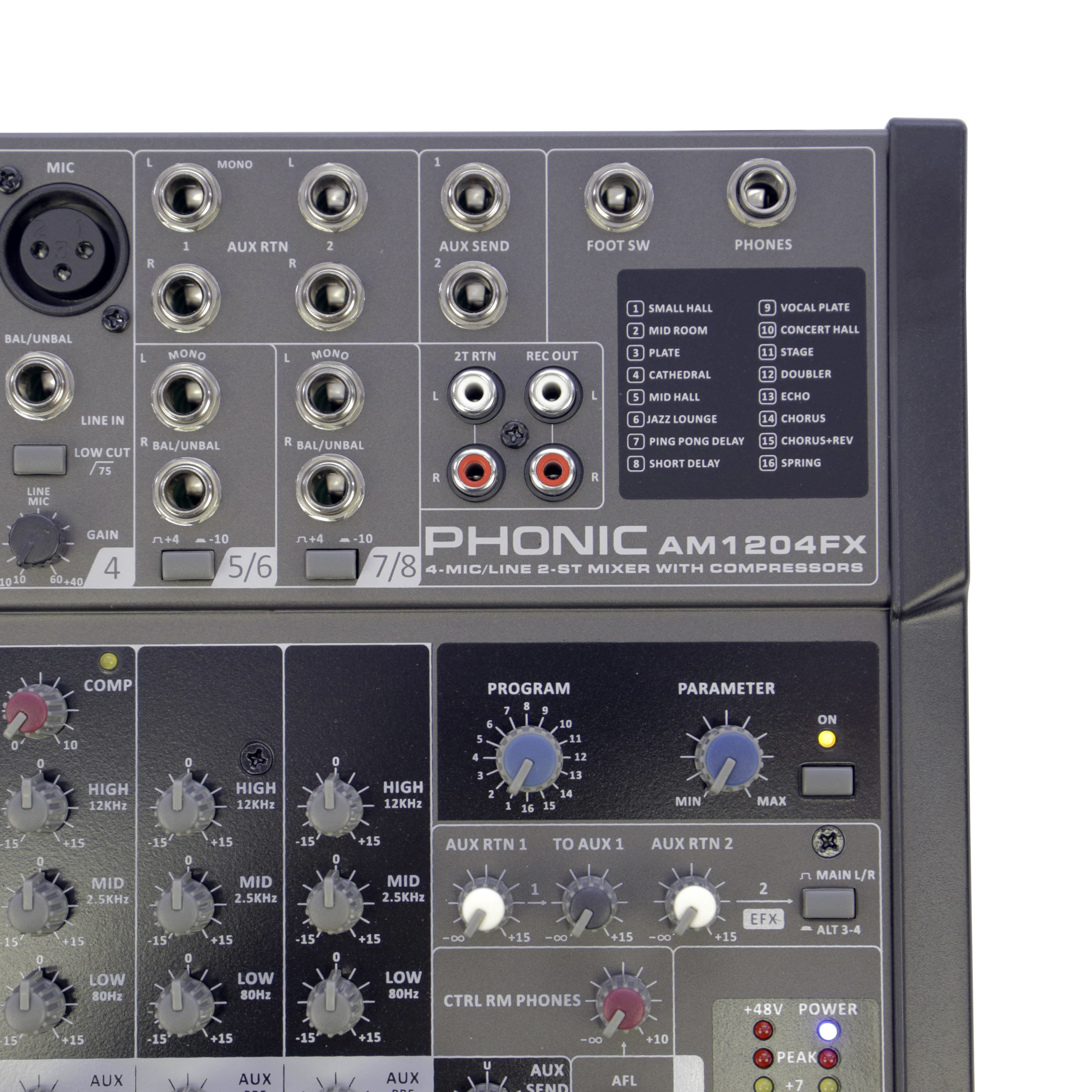 Phonic AM 1204FX - Console de mixage analogique SonoVente.com