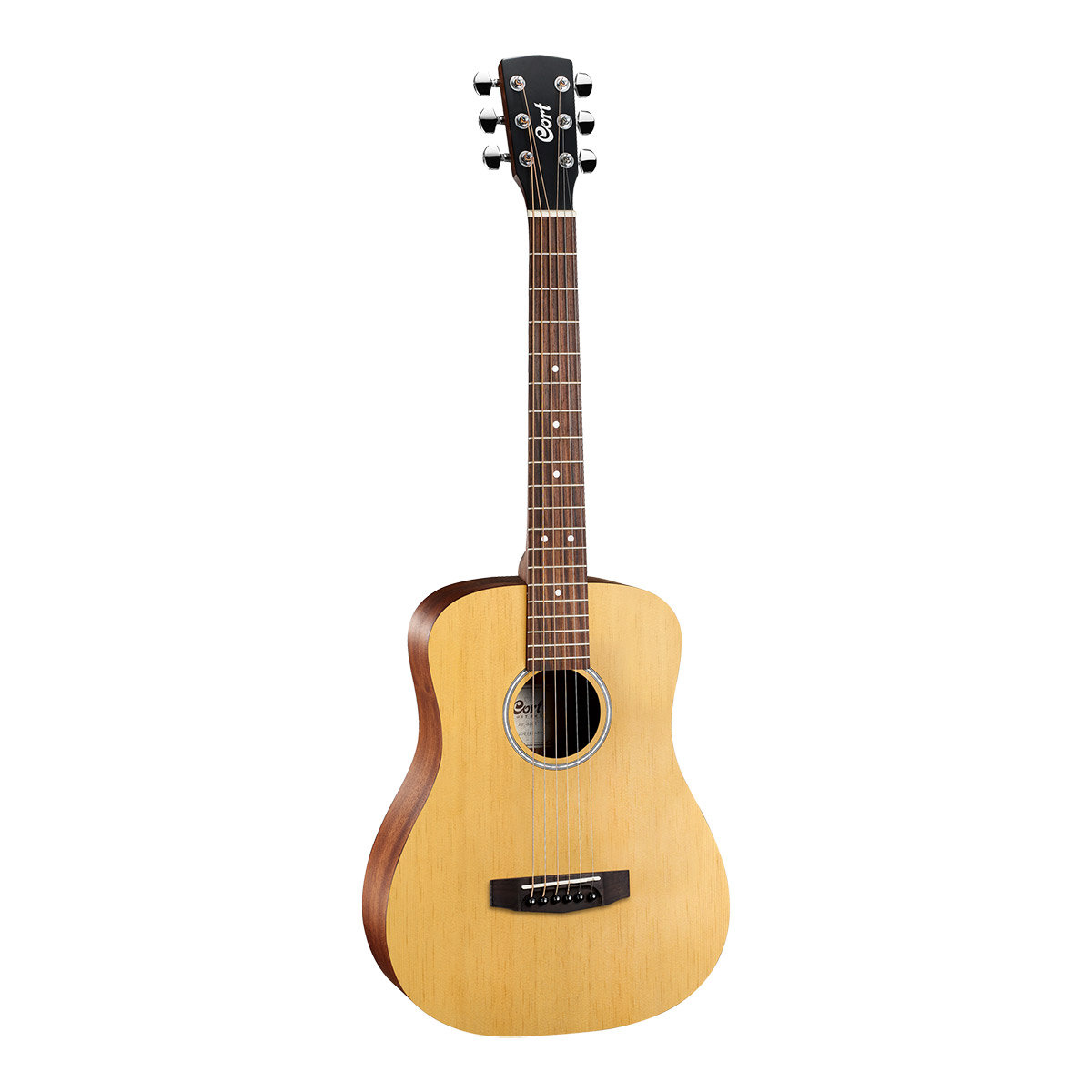Cort AD Mini Natural Open Pore + housse - Folk Guitar SonoVente.com - en