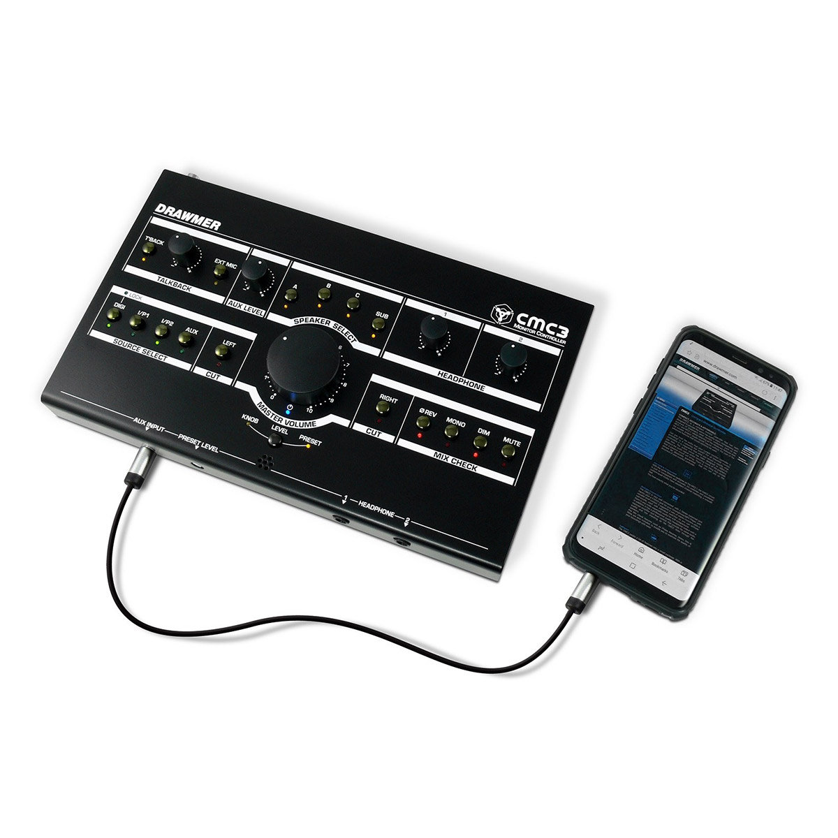 Drawmer CMC3 - Accessoires monitoring SonoVente.com