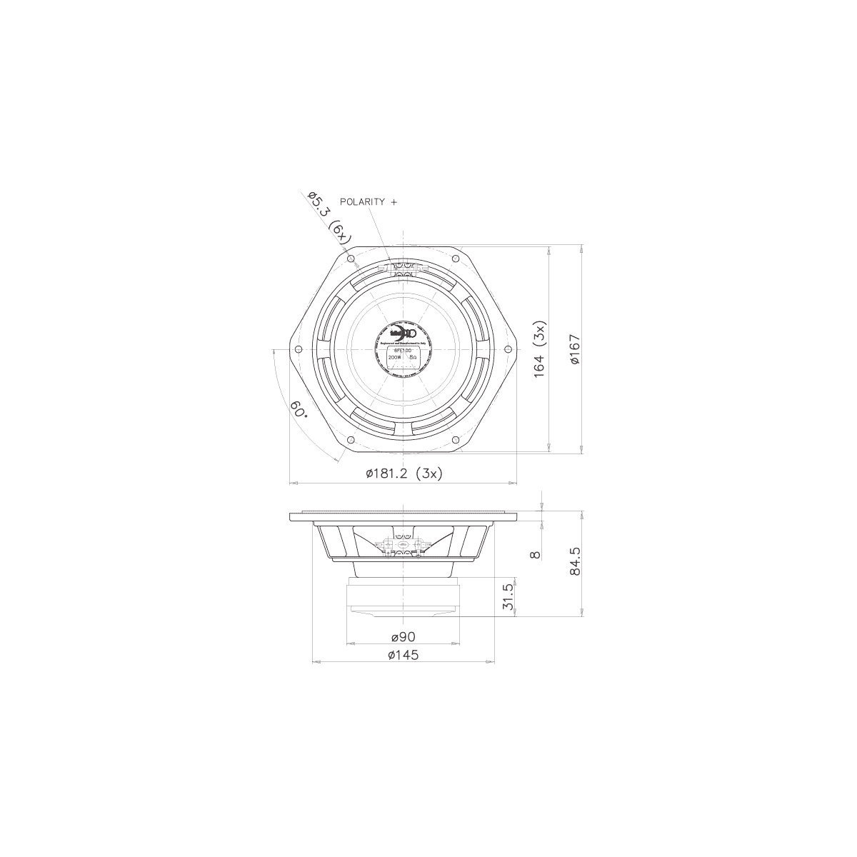 Faital Pro 6FE100 A - Altavoz SonoVente.com - es