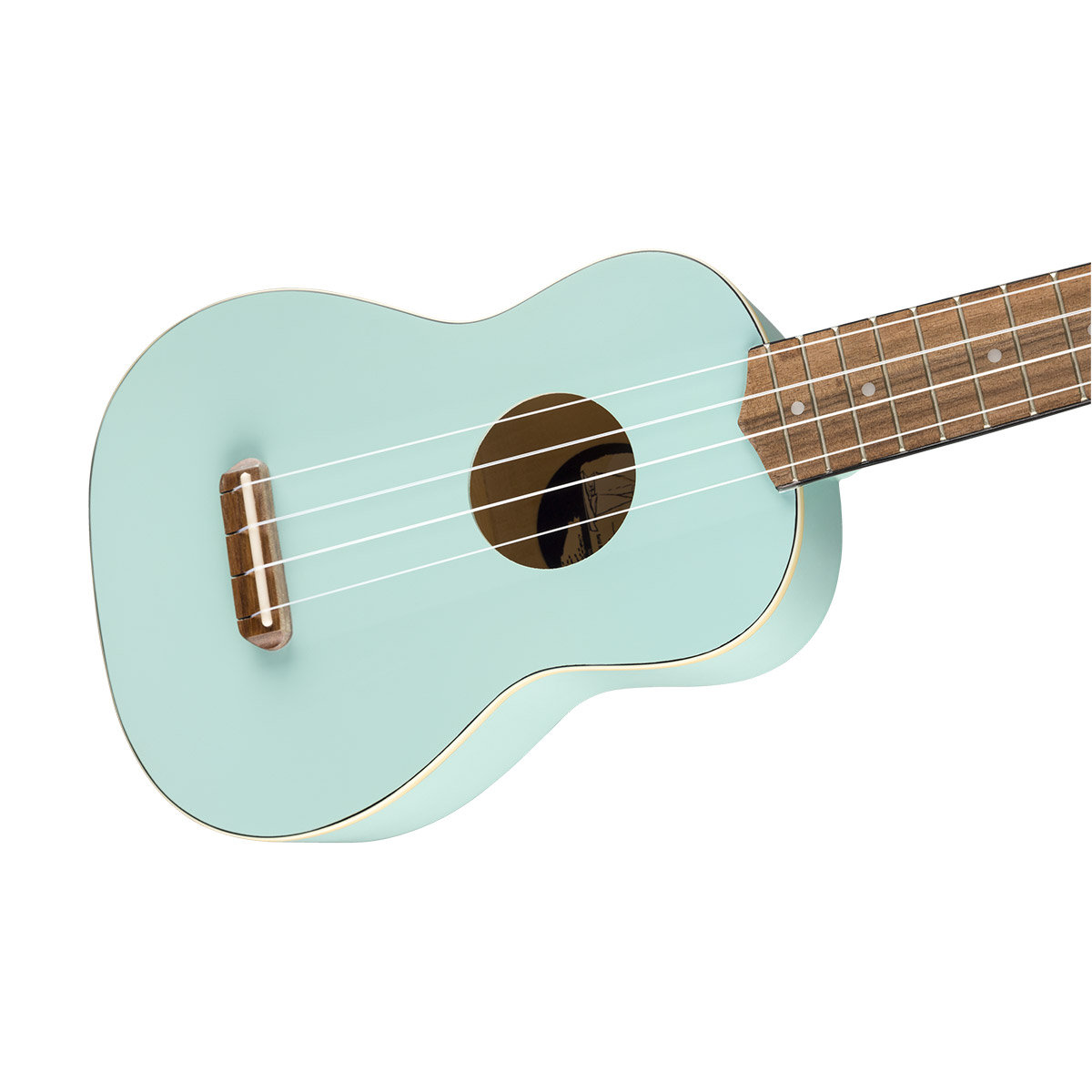 Fender Venice Soprano Uke Daphne Blue - Ukulélé SonoVente.com