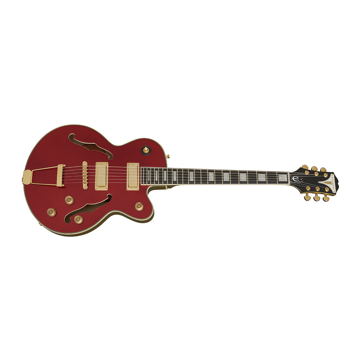 Epiphone Uptown Kat ES Ruby Red Metallic - Guitare hollow body ...
