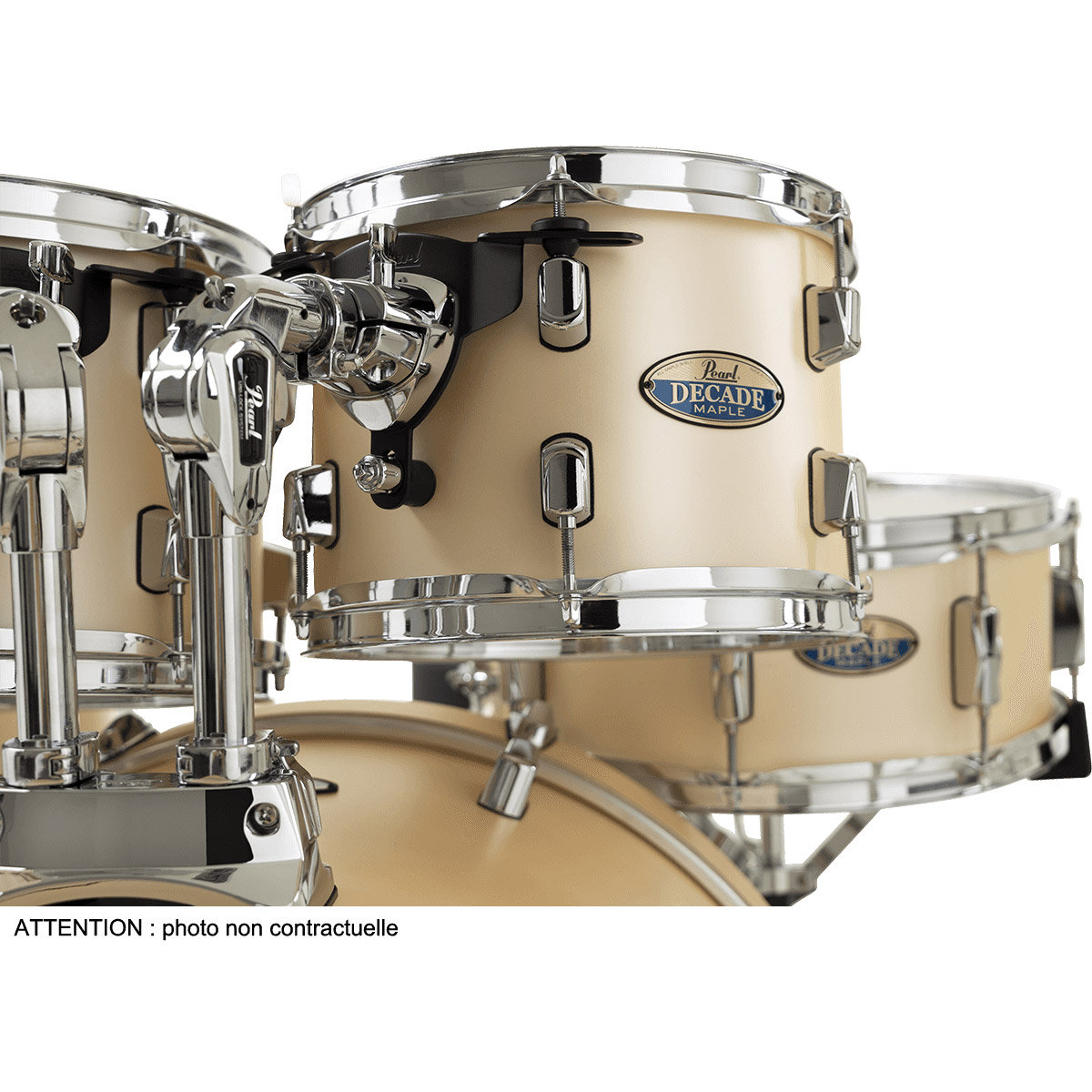 Pearl Decade Maple Hyper Rock 22 6 Fûts Satin Gold Meringue - Autres ...