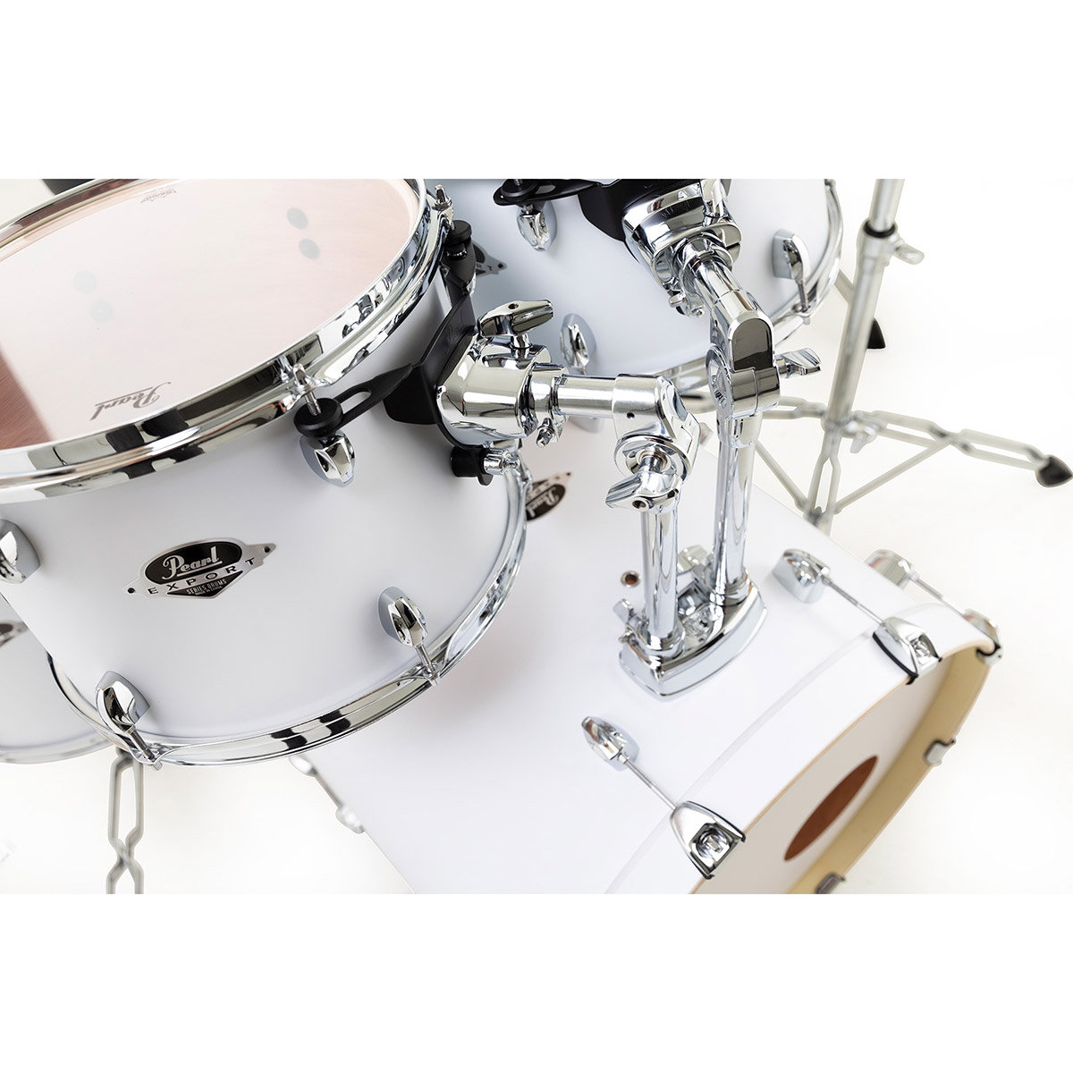 Pearl Export Standard 22 5 Fûts Matte White - Batterie standard ...