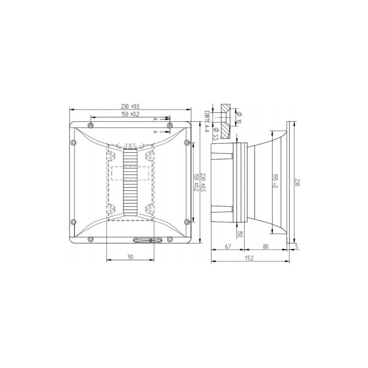 Beyma TPL200/H - Moteur et compression SonoVente.com