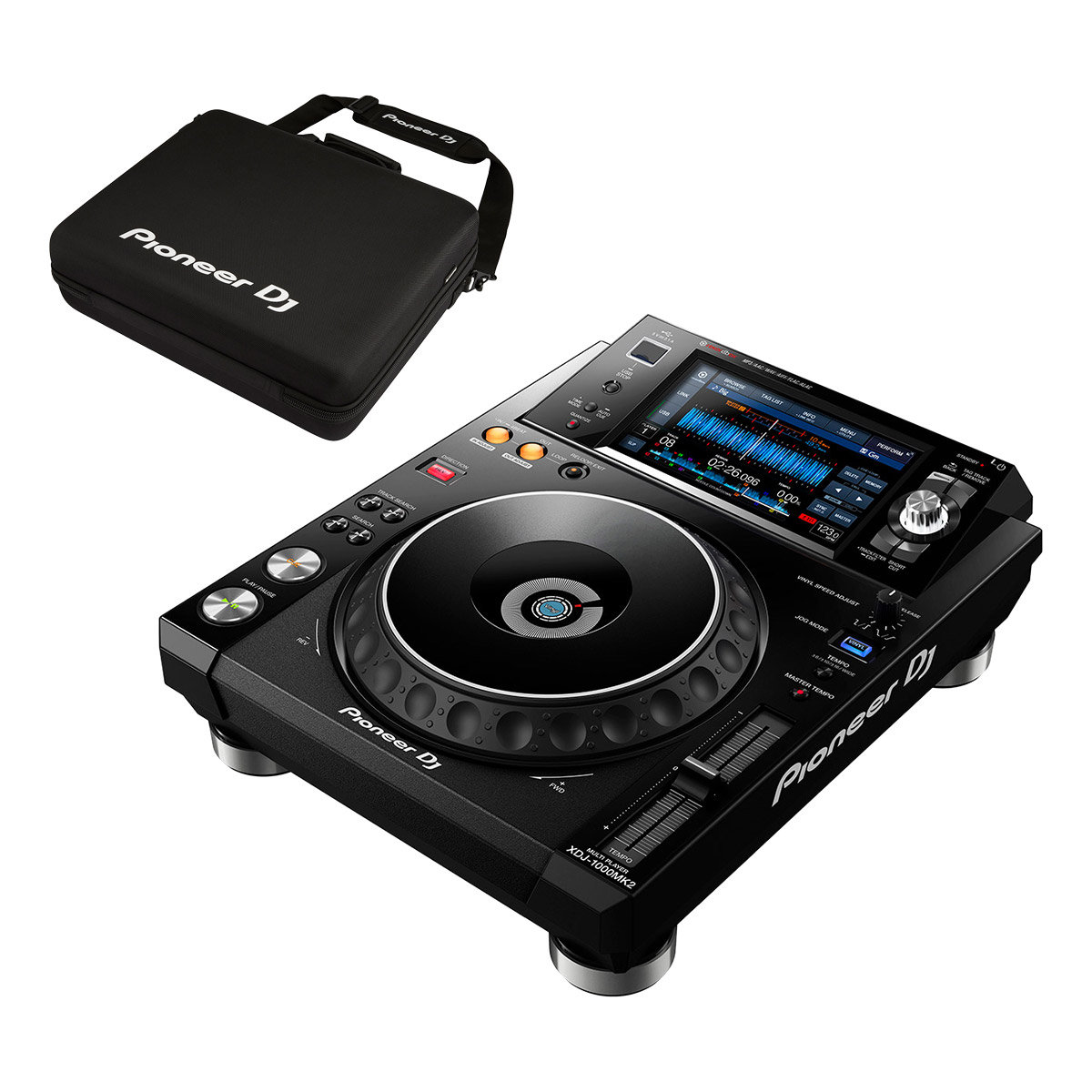 Pioneer DJ XDJ-1000 MK2 + DJC 1000 BAG - Contrôleur DJ autonome ...