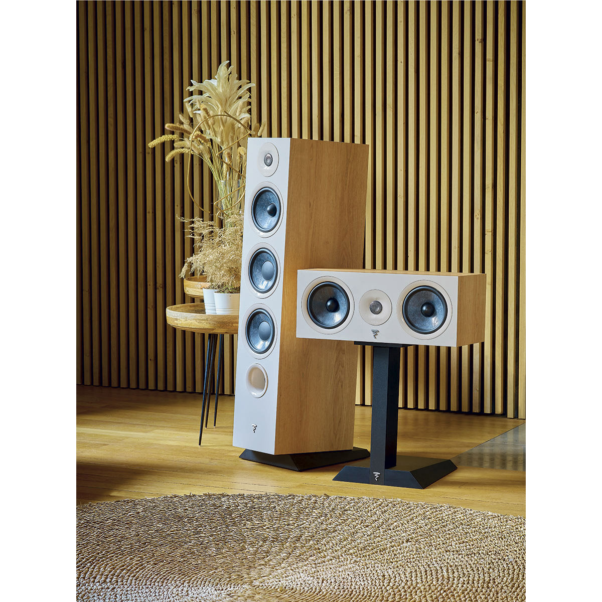 Focal CHORA CENTER Light Wood - Enceintes home cinema SonoVente.com