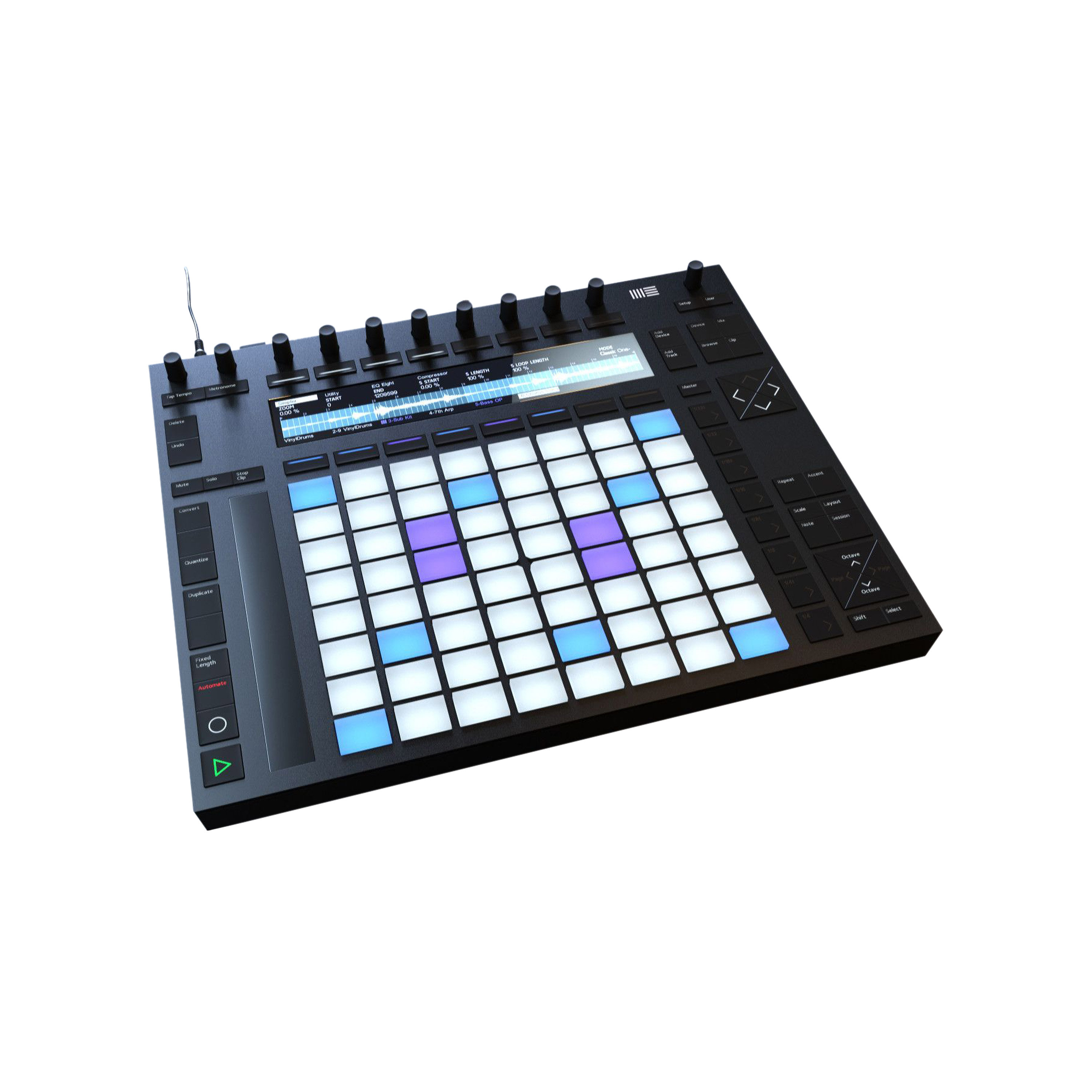 Ableton Push 2 + Stand Fonik Black - Contrôleur MIDI SonoVente.com