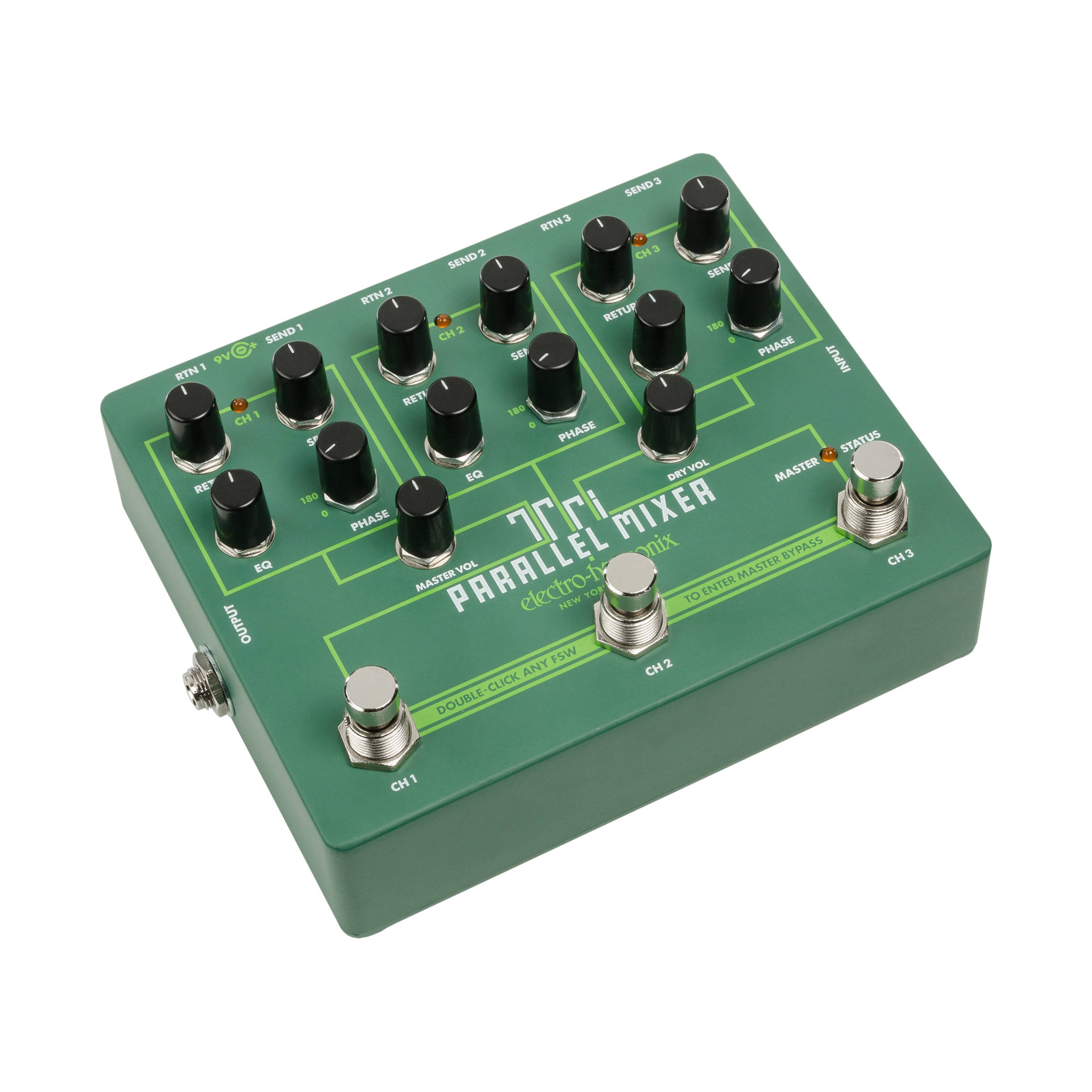 Electro Harmonix Tri Parallel Mixer Effects Loop Mixer/Switcher ...