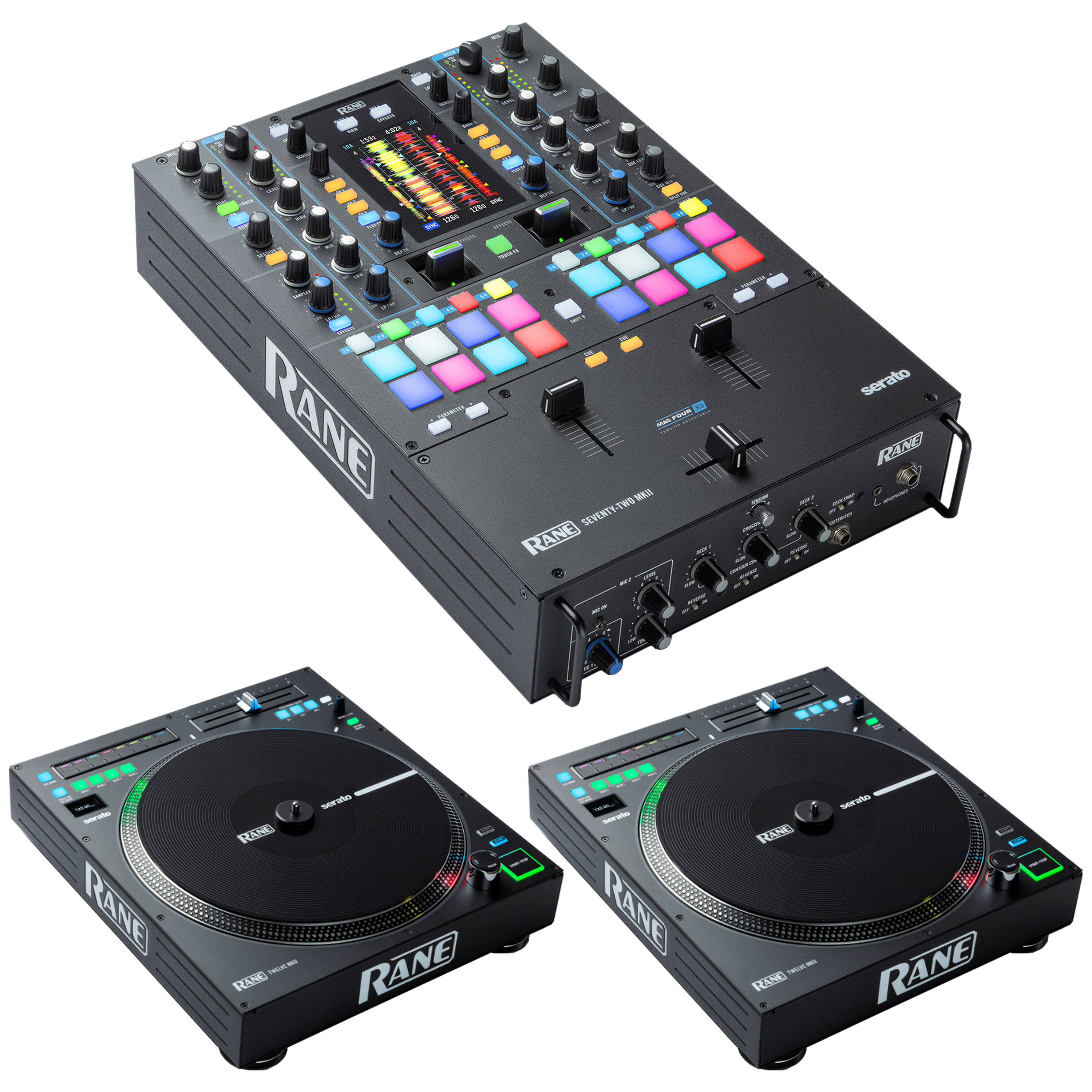 Rane Pack 2 x Twelve Mk2 + Seventy-Two Mk2 - Contrôleur DJ USB ...