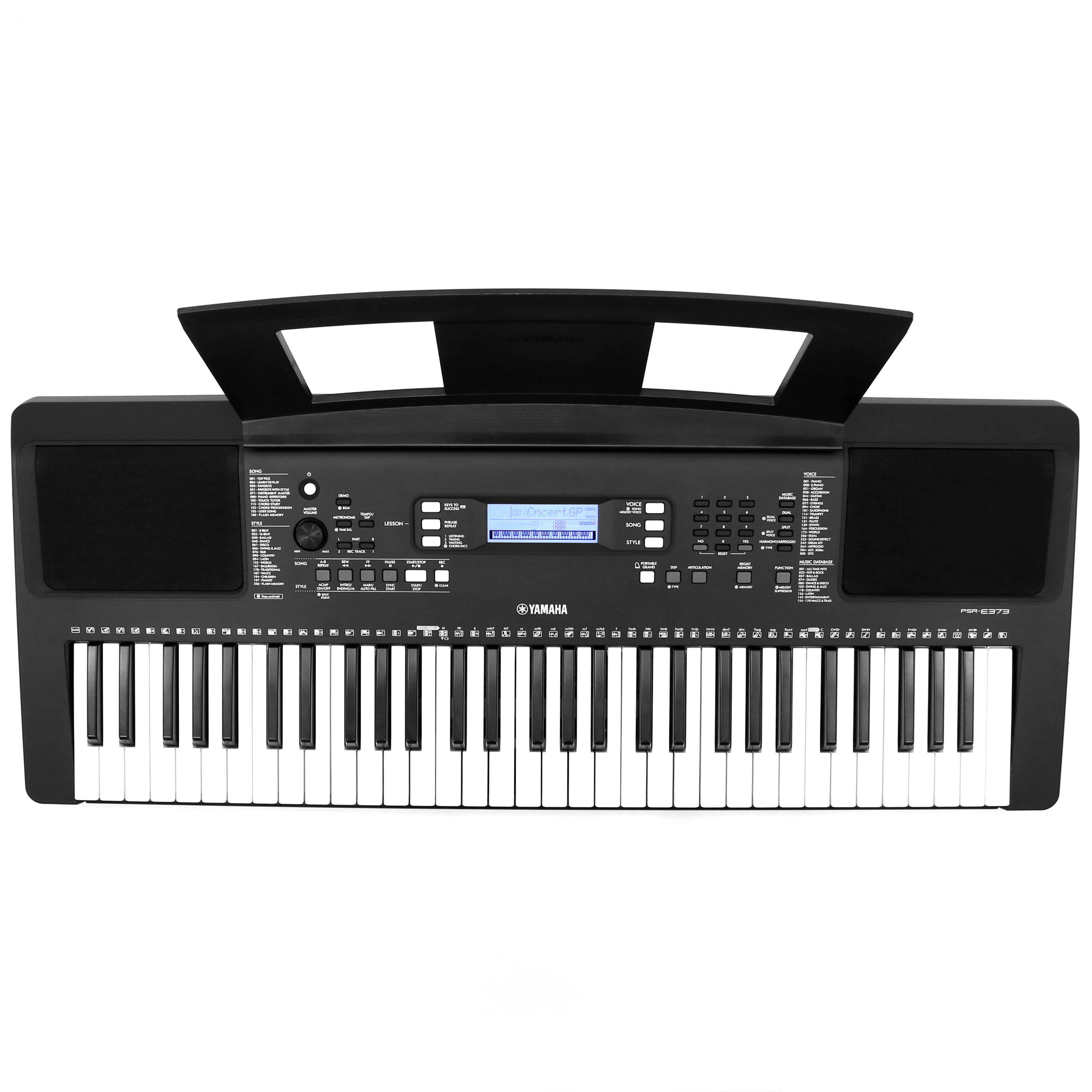 Yamaha PSR-E373 : Clavier Toucher Dynamique Yamaha - SonoVente.com