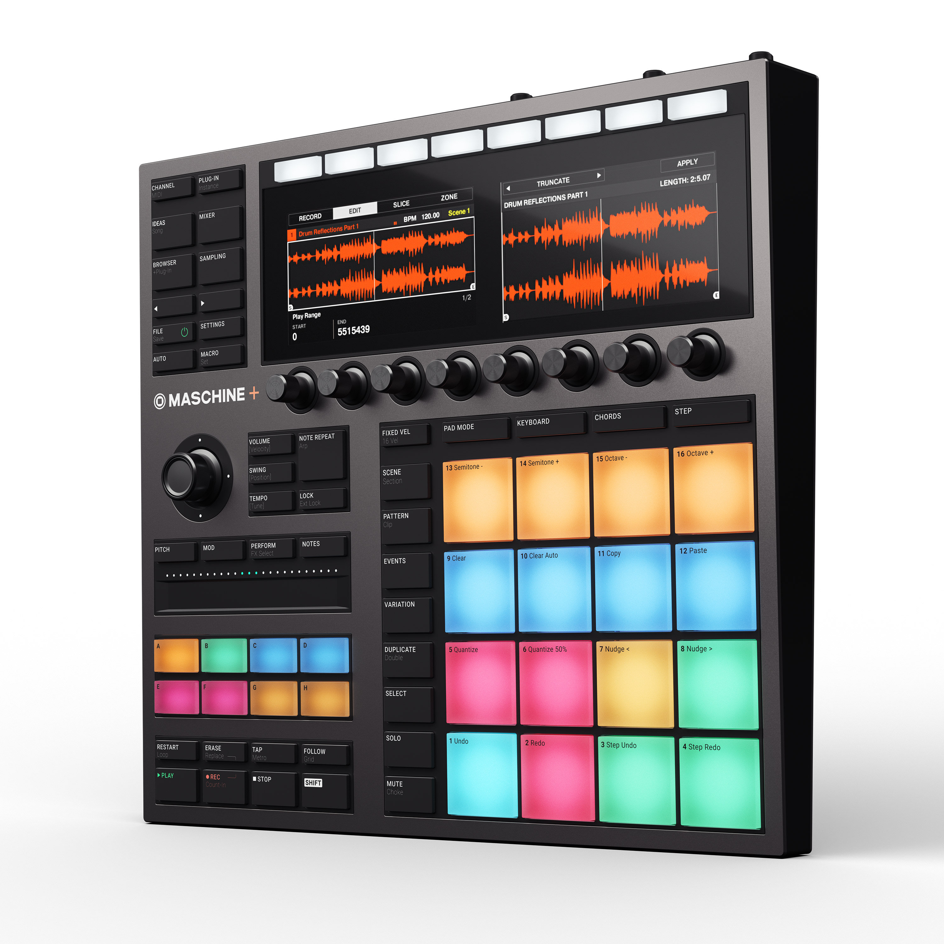 Maschine plus - Contrôleur MIDI Native Instruments Maschine + SonoVente.com