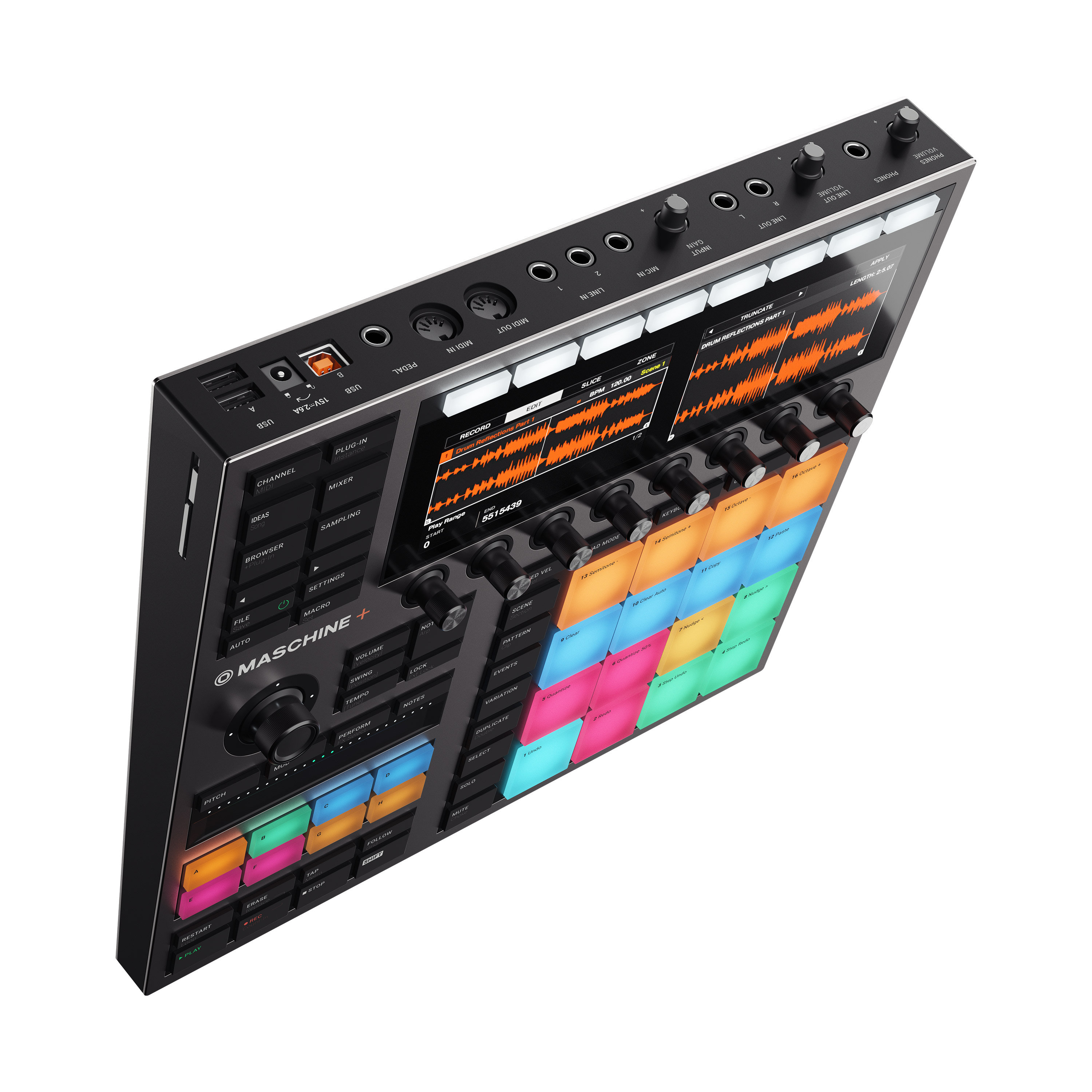 Maschine plus - Contrôleur MIDI Native Instruments Maschine + SonoVente.com