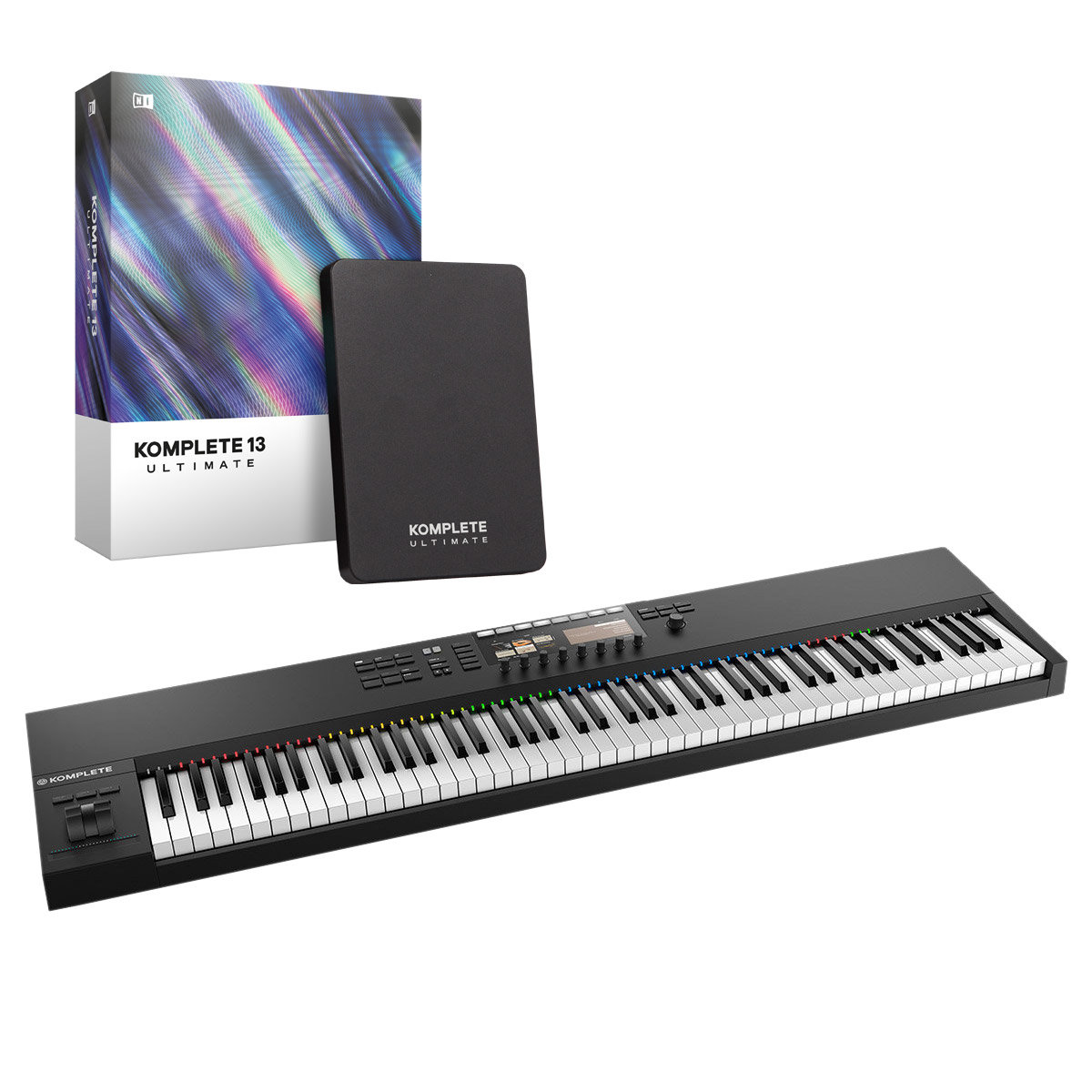 Native Instruments Komplete Kontrol S88 MK2 + Komplete 13 Ultimate Upgrade Select - Clavier ...