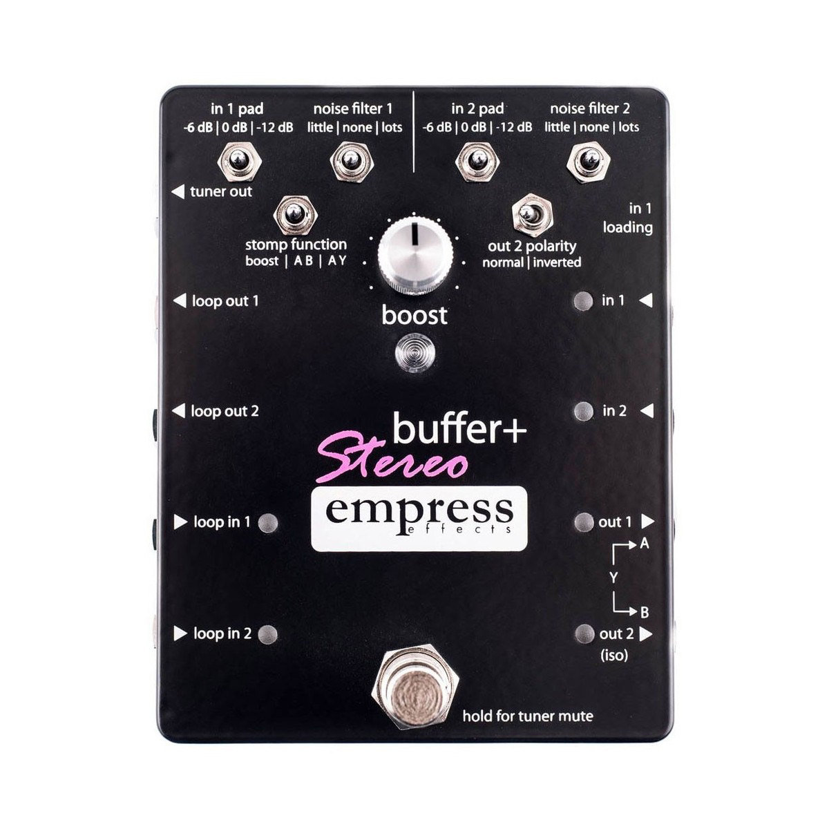 Empress Effects Buffer + Stereo - Effets guitare électrique SonoVente.com