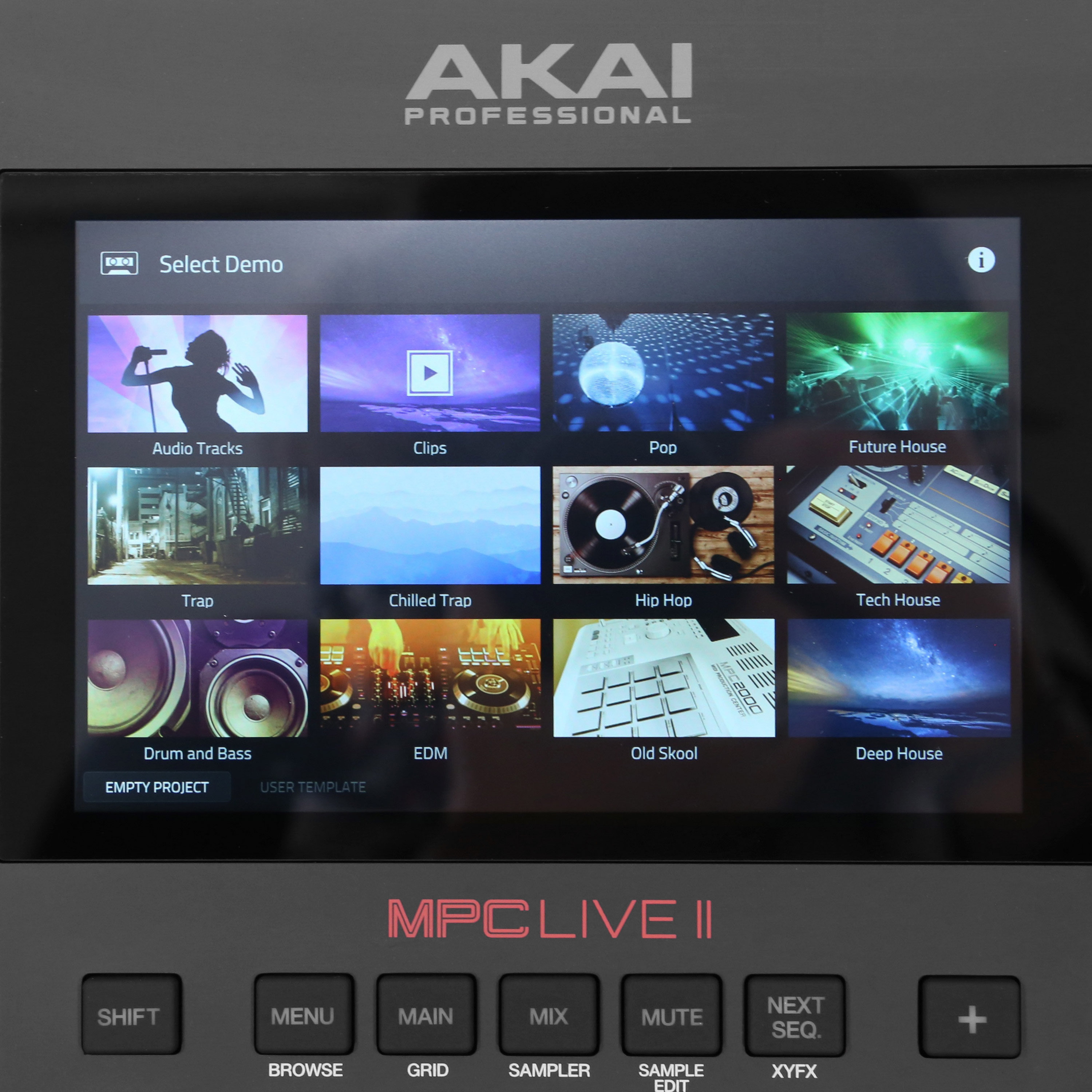 Akai Pack MPC Live II + Ctrl case MPC Live II - Sampler / grooveBox ...