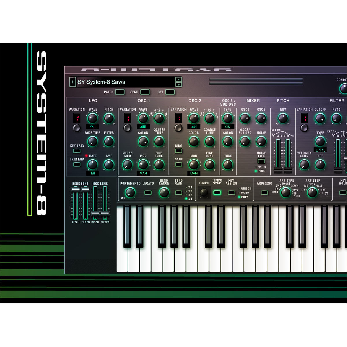 Roland Roland Cloud SYSTEM-8 - Virtual Instruments Software SonoVente ...