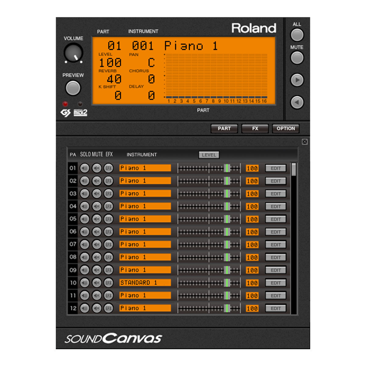 Roland Roland Cloud Sound Canvas VA - Logiciel instruments virtuels ...
