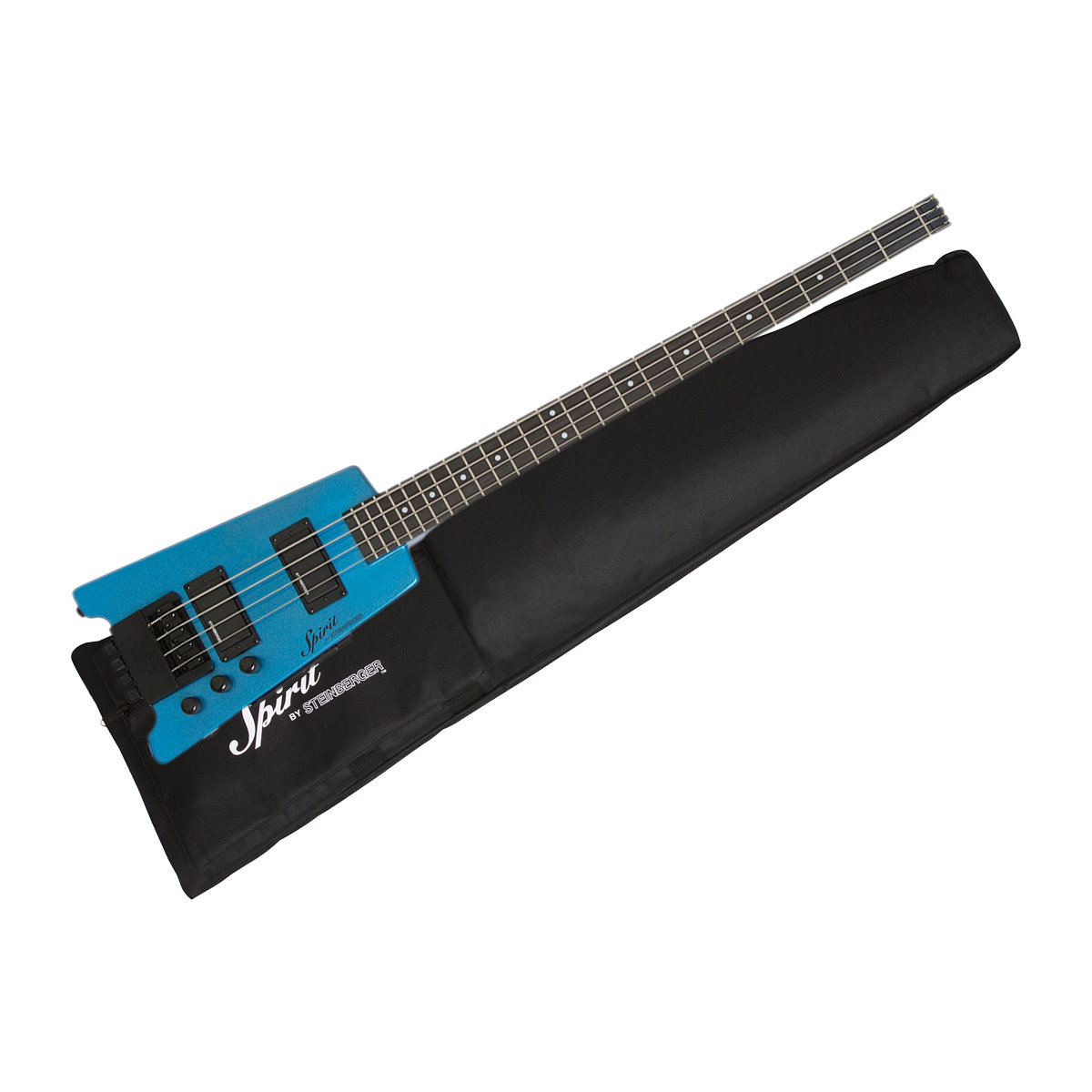 Steinberger Spirit XT-2 Standard Bass Frost Blue + Gig Bag - Basse électrique SonoVente.com