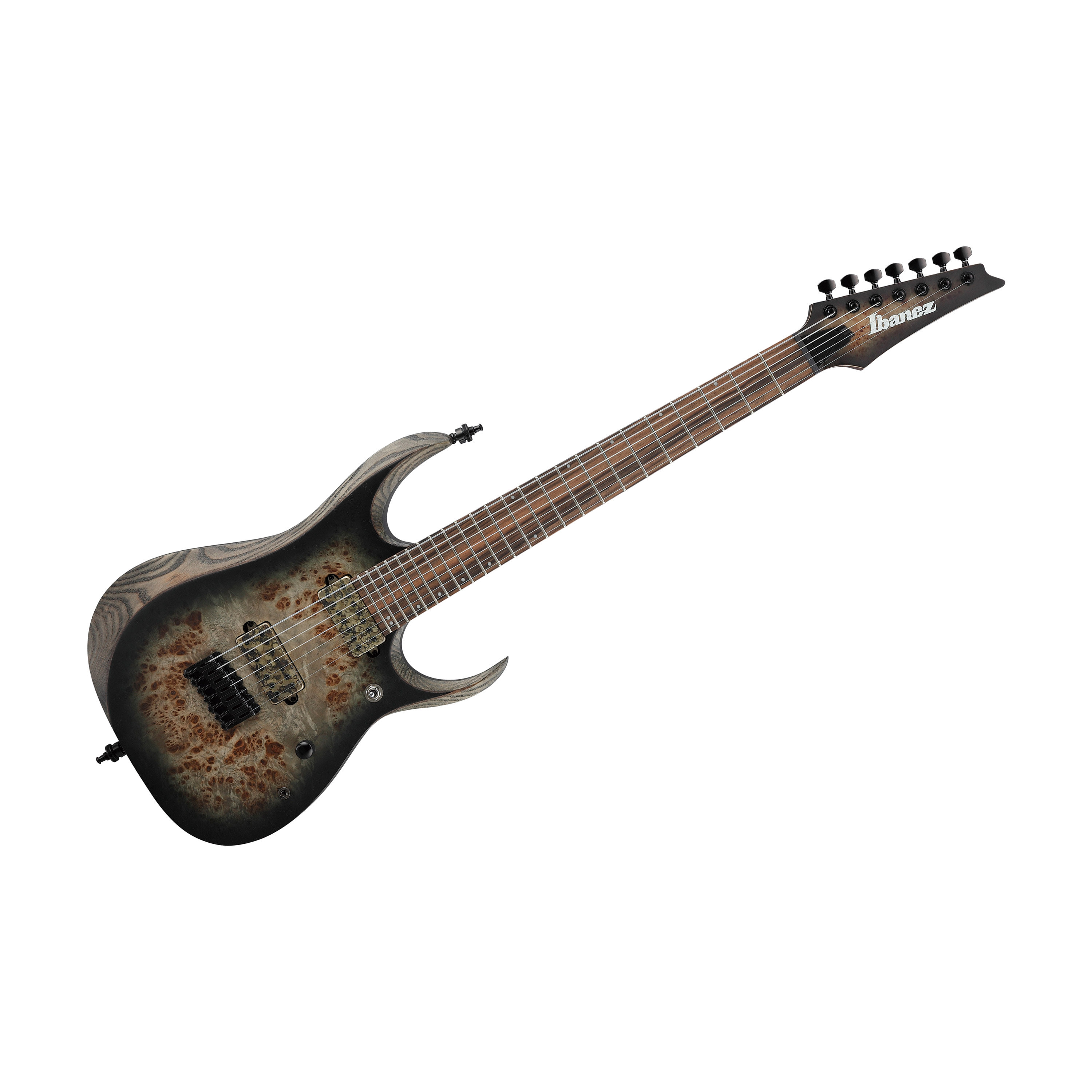 Ibanez RGD71ALPA RGD Axion Label Charcoal Burst Black Stained Flat 7 ...
