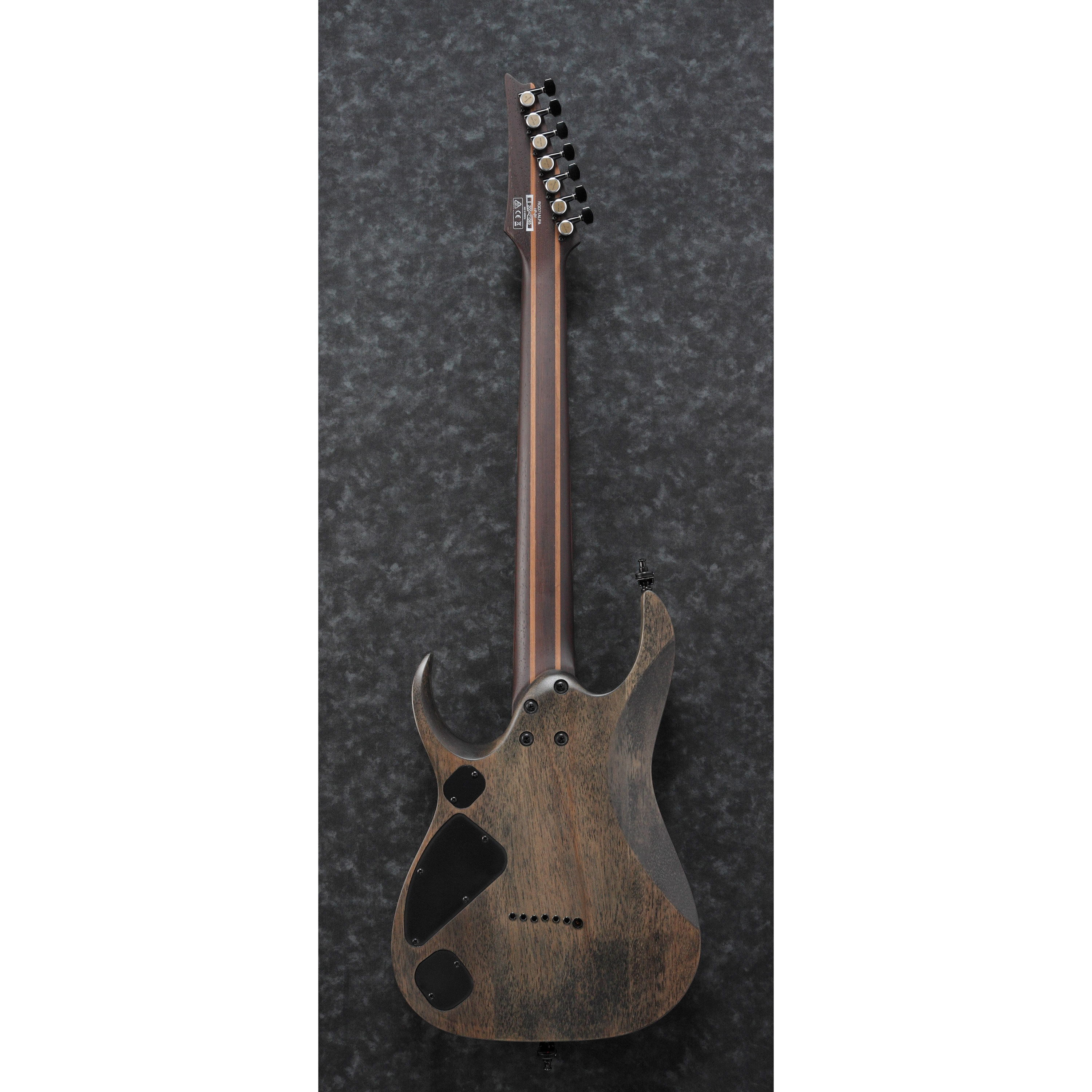 Ibanez RGD71ALPA RGD Axion Label Charcoal Burst Black Stained Flat 7 ...