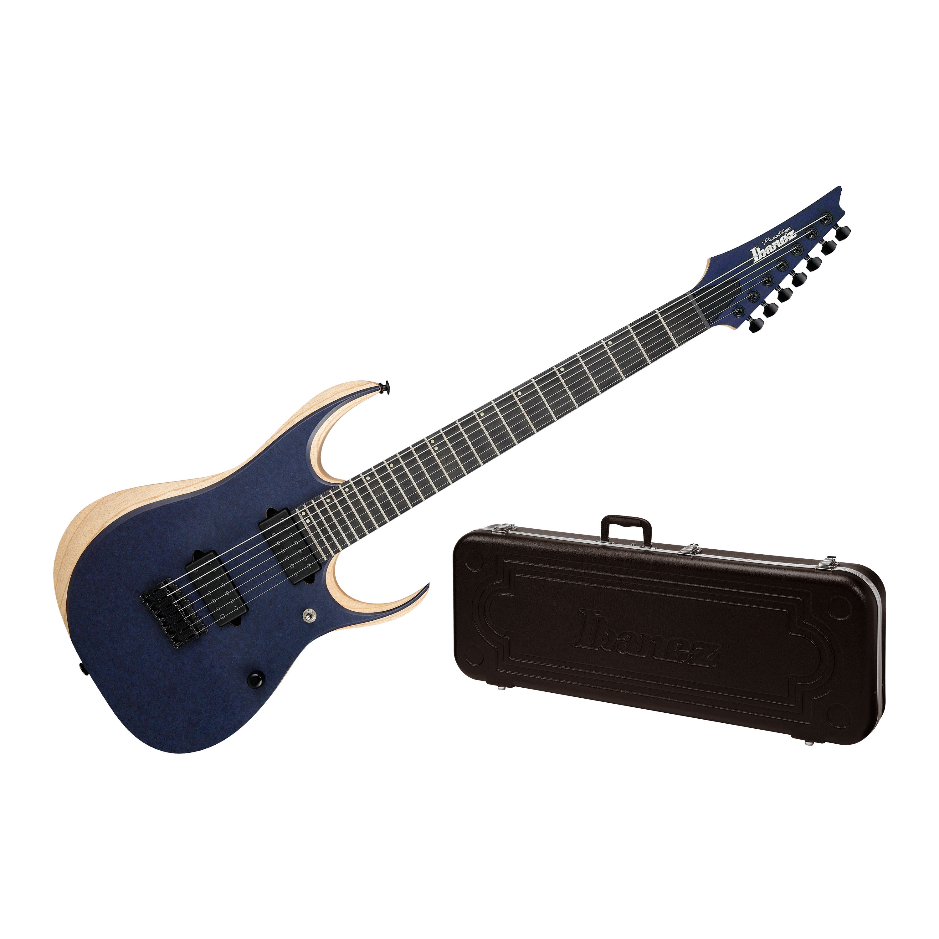 Ibanez RGDR4427FX RGD Prestige Natural Flat 7 cordes + étui - Guitare ...