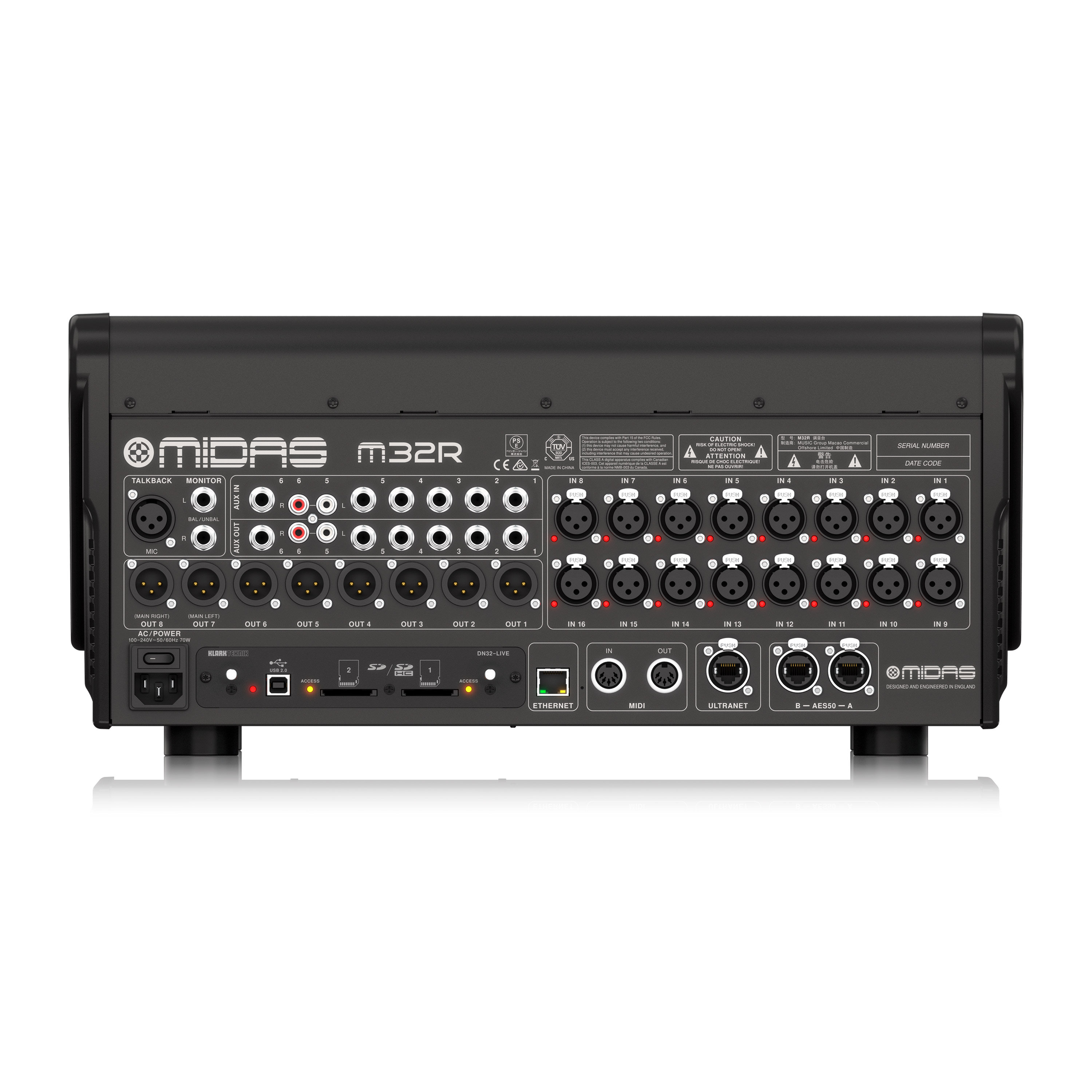 Midas M32R LIVE - Console de mixage numérique SonoVente.com
