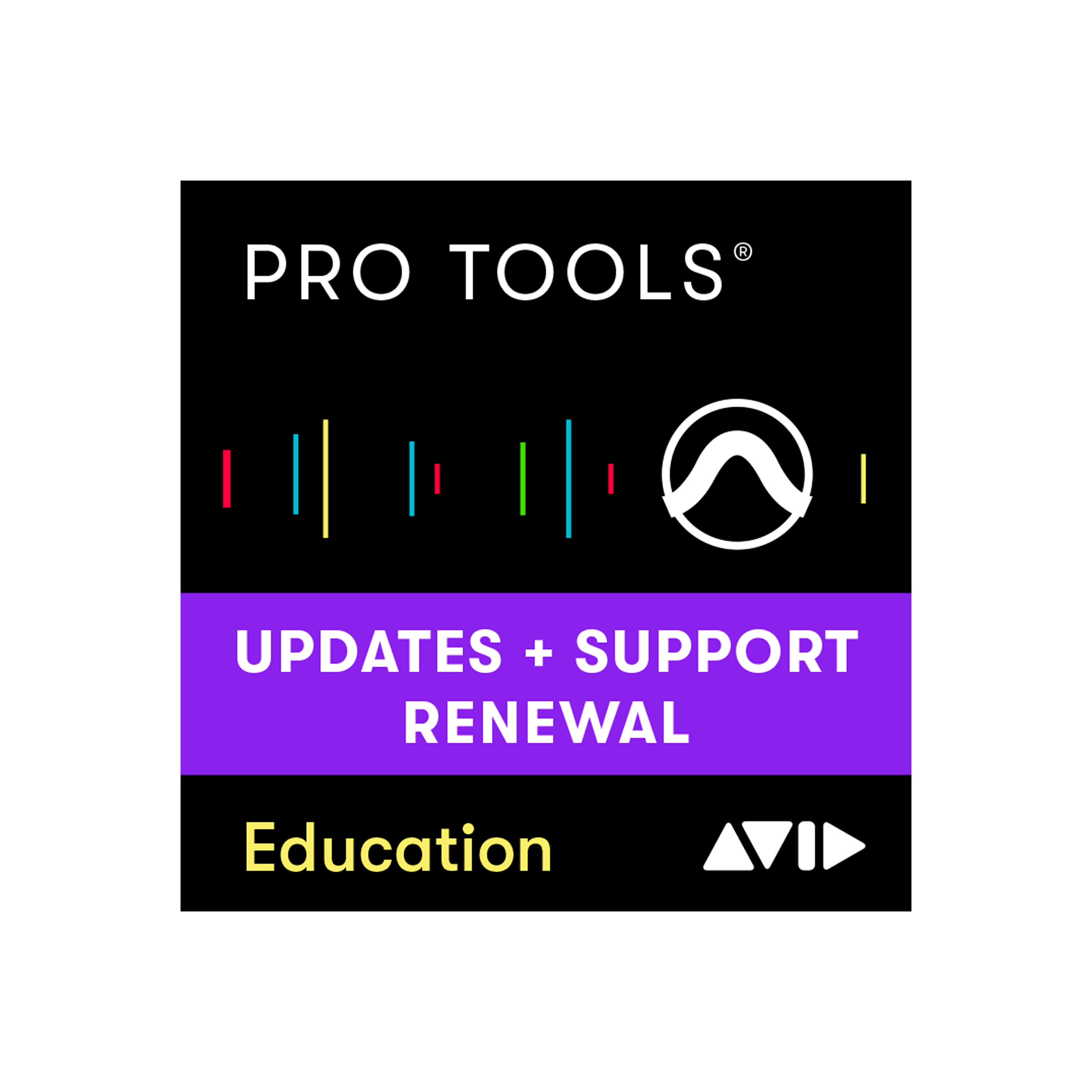 AVID Pro Tools EDU licence renouvellement de support et updates ...