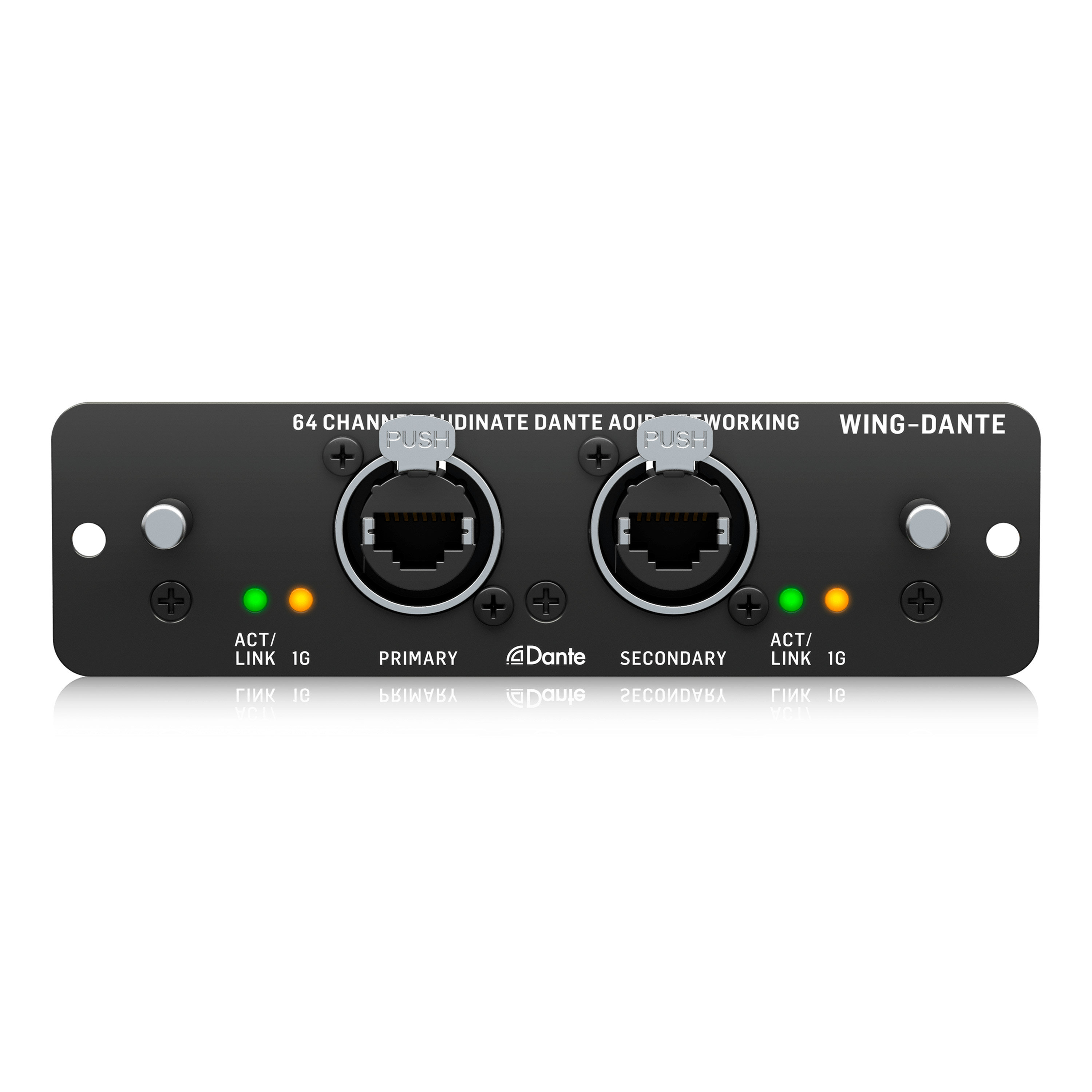 Behringer WING-DANTE EXPANSION CARD - Accessoires console de mixage ...
