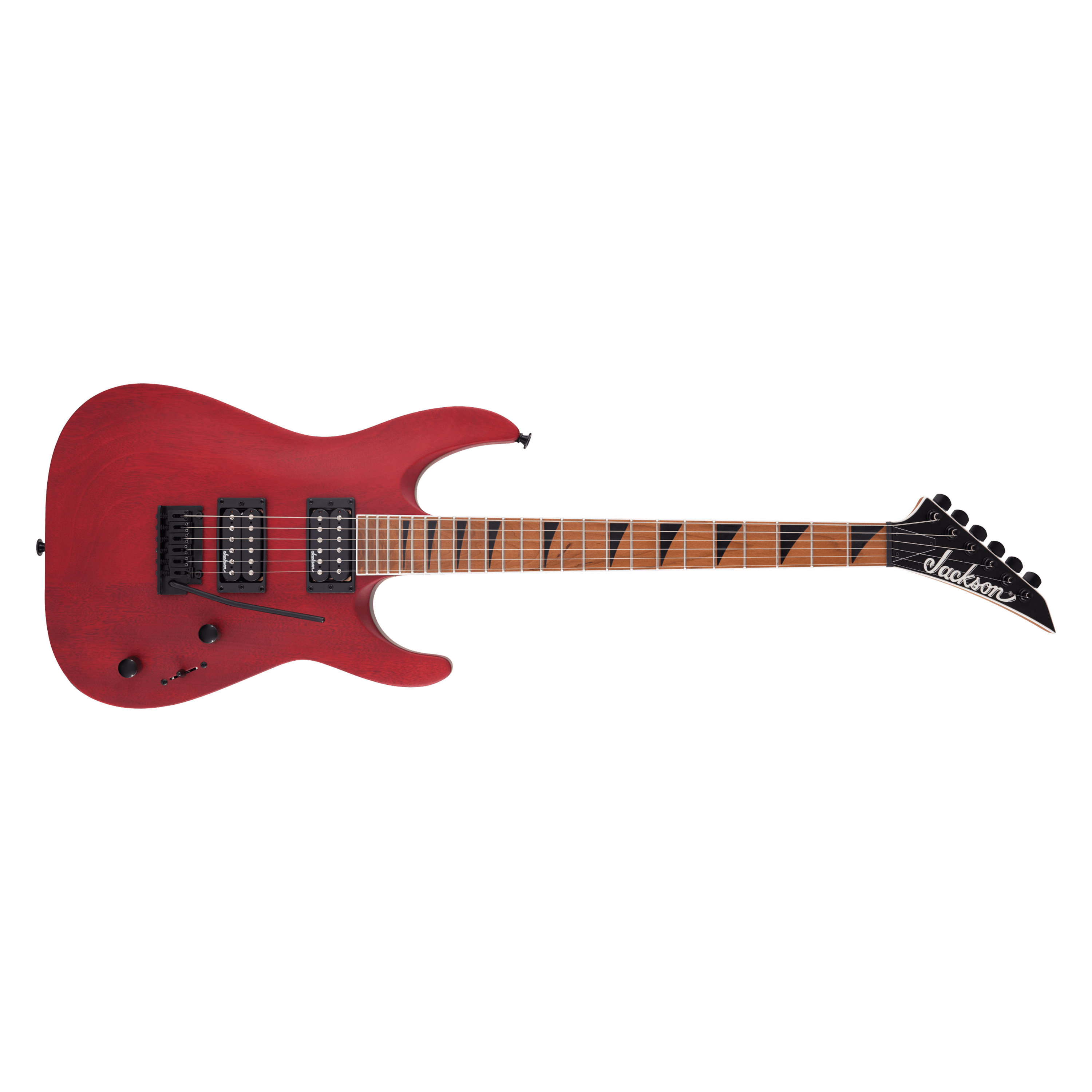 Jackson Dinky Arch Top JS24 DKAM Caramelized Maple Red Stain - Guitare ...