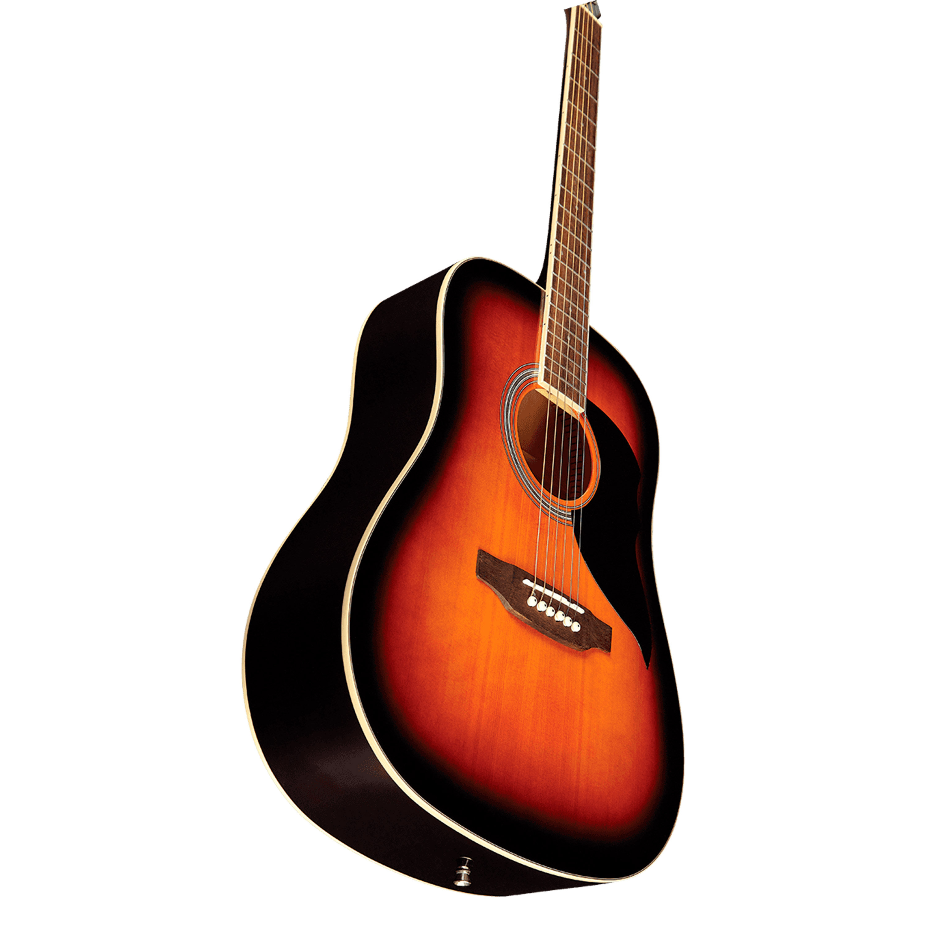 EKO Ranger 6 Brown Sunburst - Guitare folk SonoVente.com
