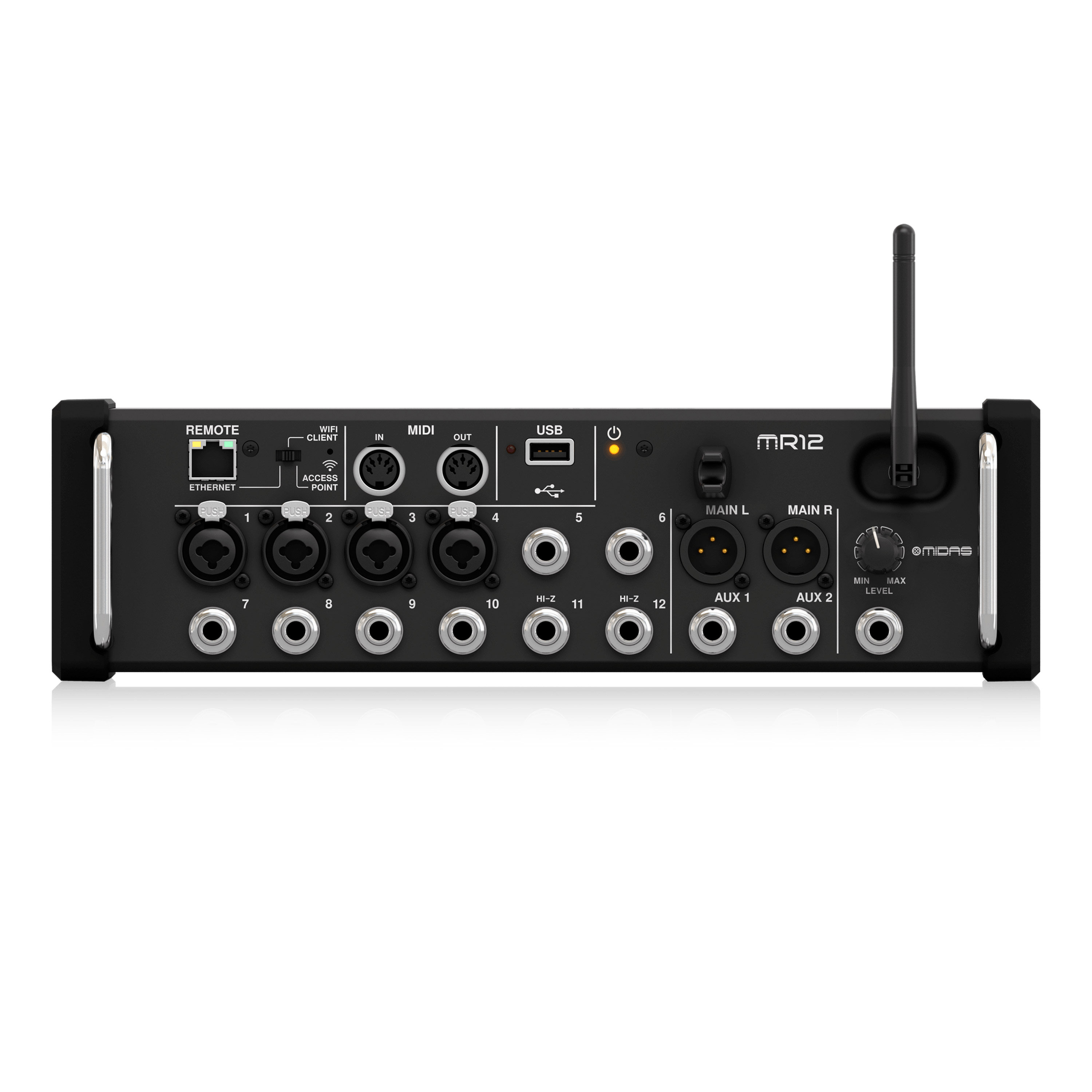 Midas MR12 - Console de mixage numérique SonoVente.com