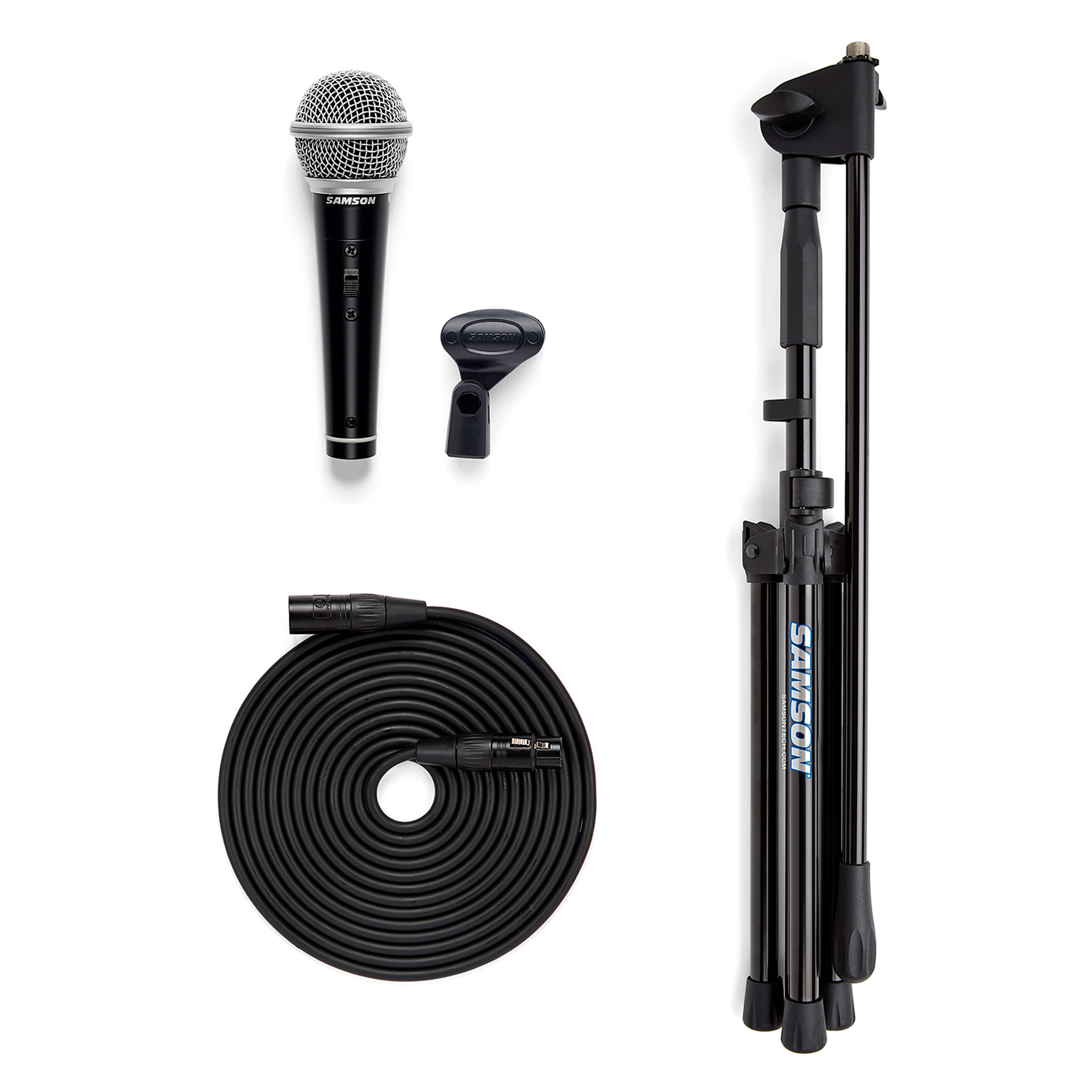 Samson VP-10X pack micro + câble + pied - Micro chant SonoVente.com