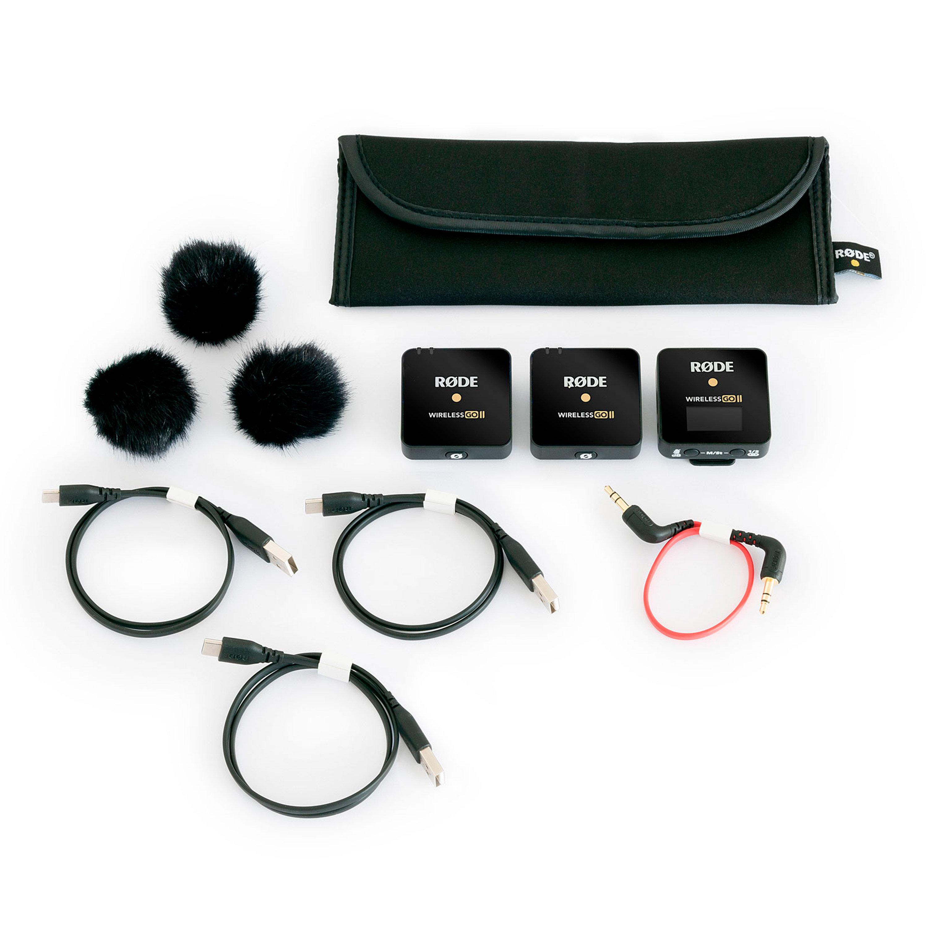 Rode Wireless GO 2 : Sets Podcast & Broadcast Rode GO II - SonoVente.com