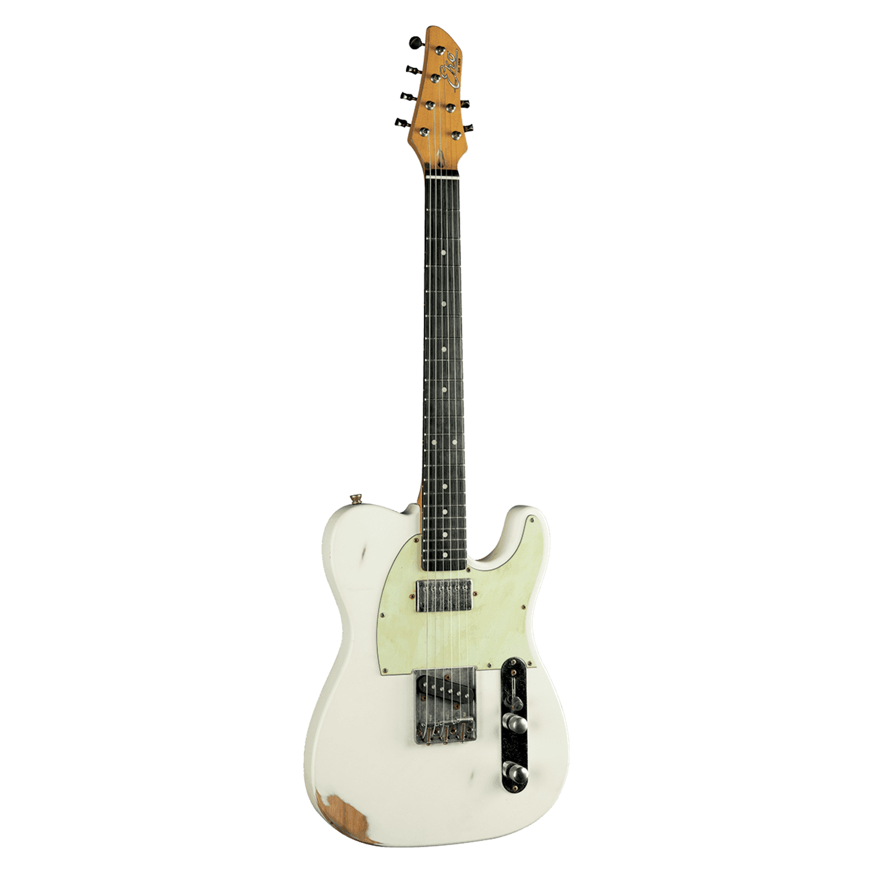 EKO Tero Relic Olympic White - Guitare forme T SonoVente.com