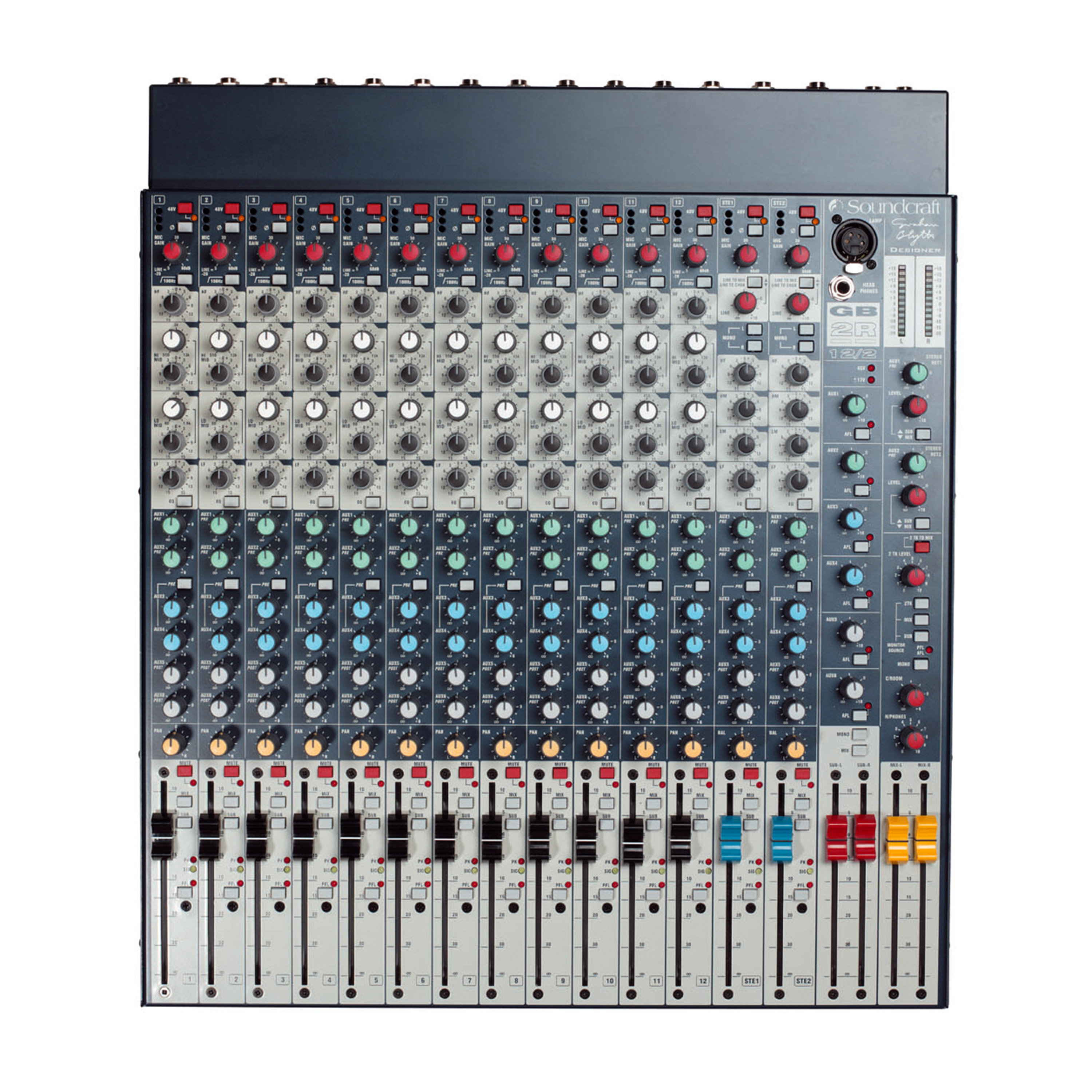 SoundCraft GB2-12.2R - Console de mixage analogique SonoVente.com